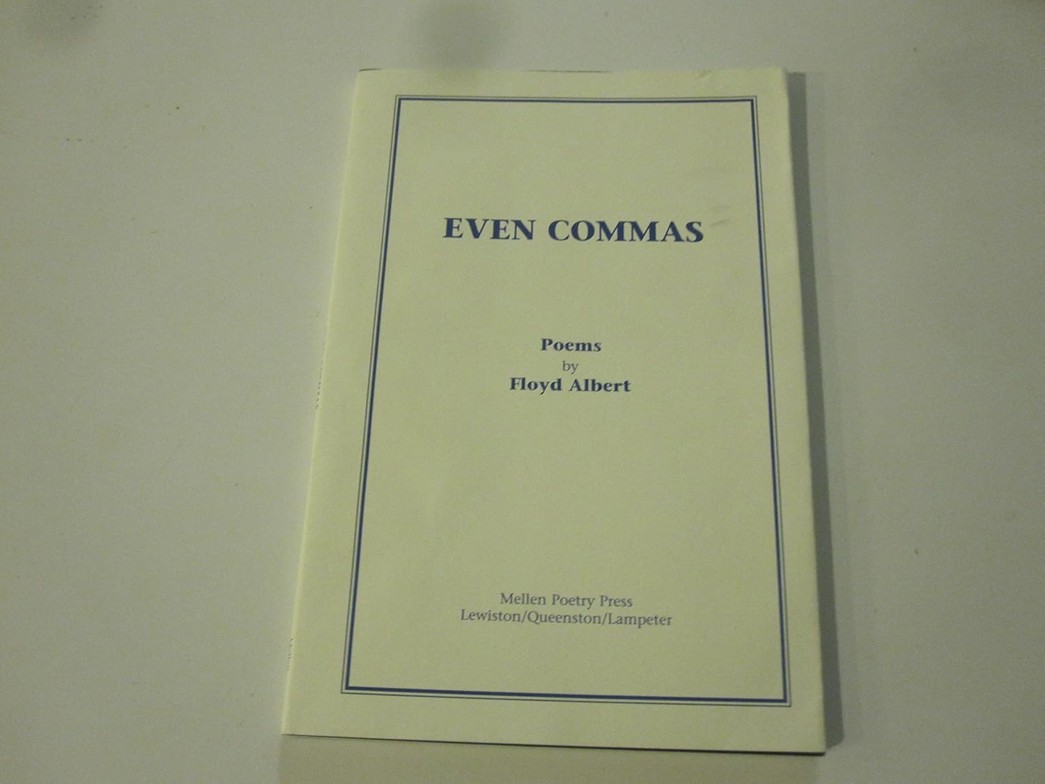 Amazon | Even Commas: Poems | Albert, Floyd | American