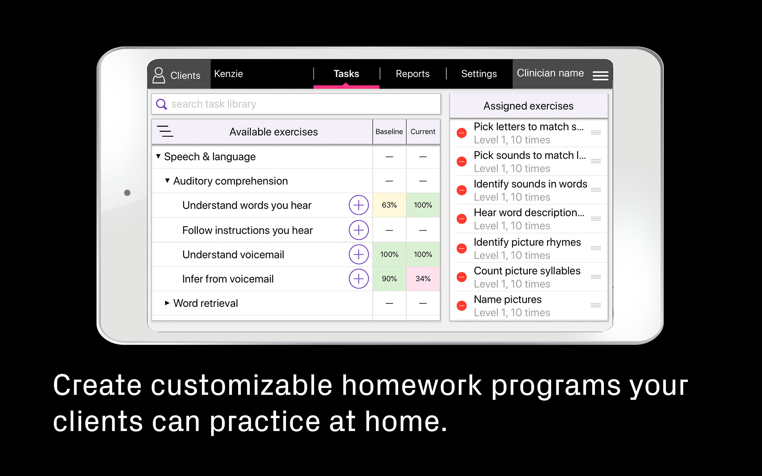 Constant Therapy Clinician - App on Amazon Appstore