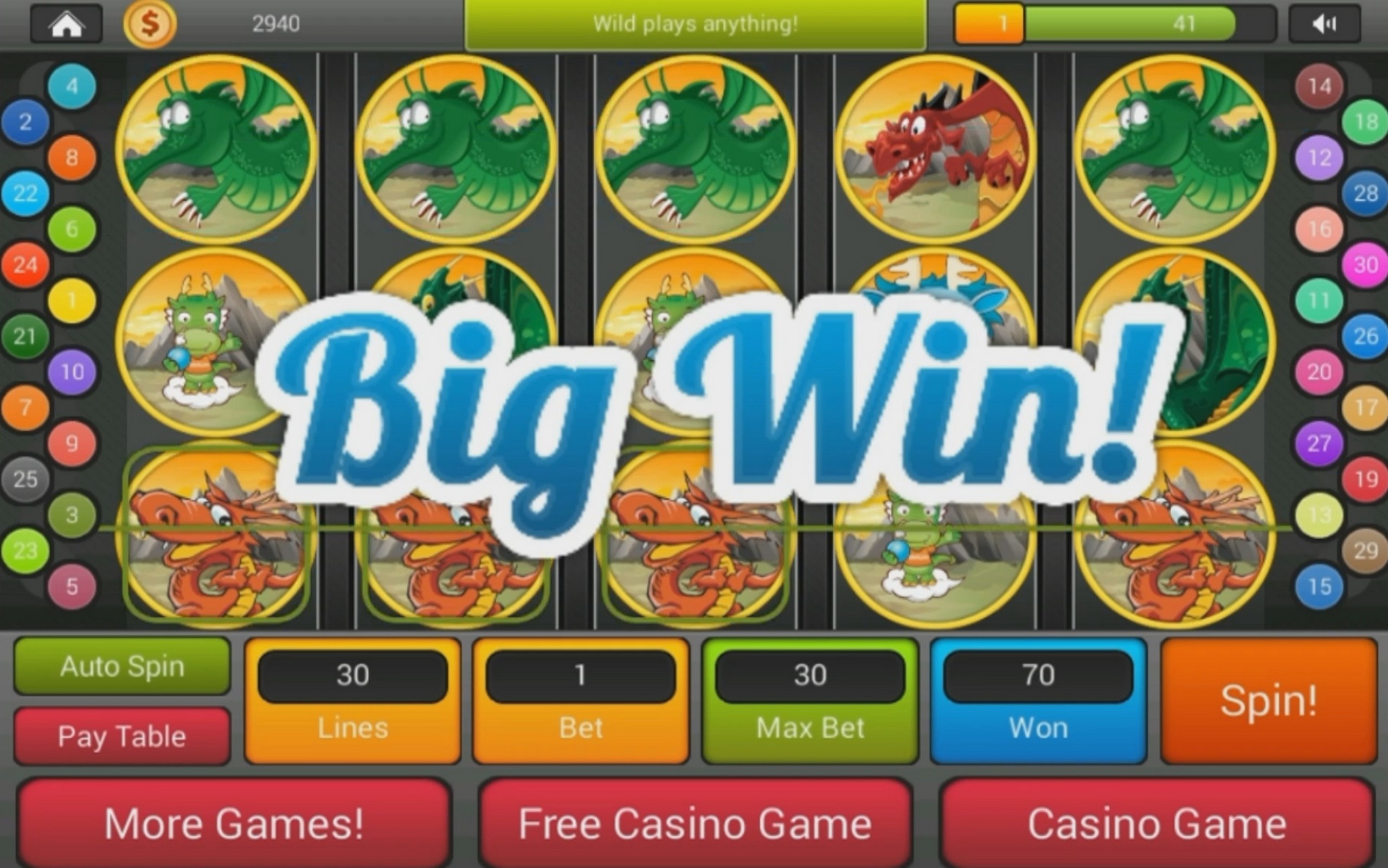 Jackpot Casino Wizard of Magic Treasure & Dragon Blast Slots for ...