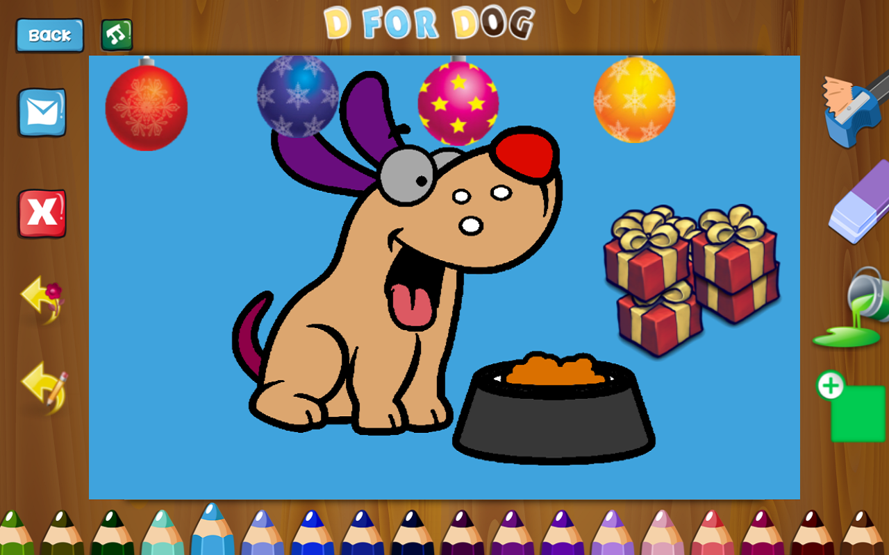 Aplicación Coloring ABC en Amazon Appstore