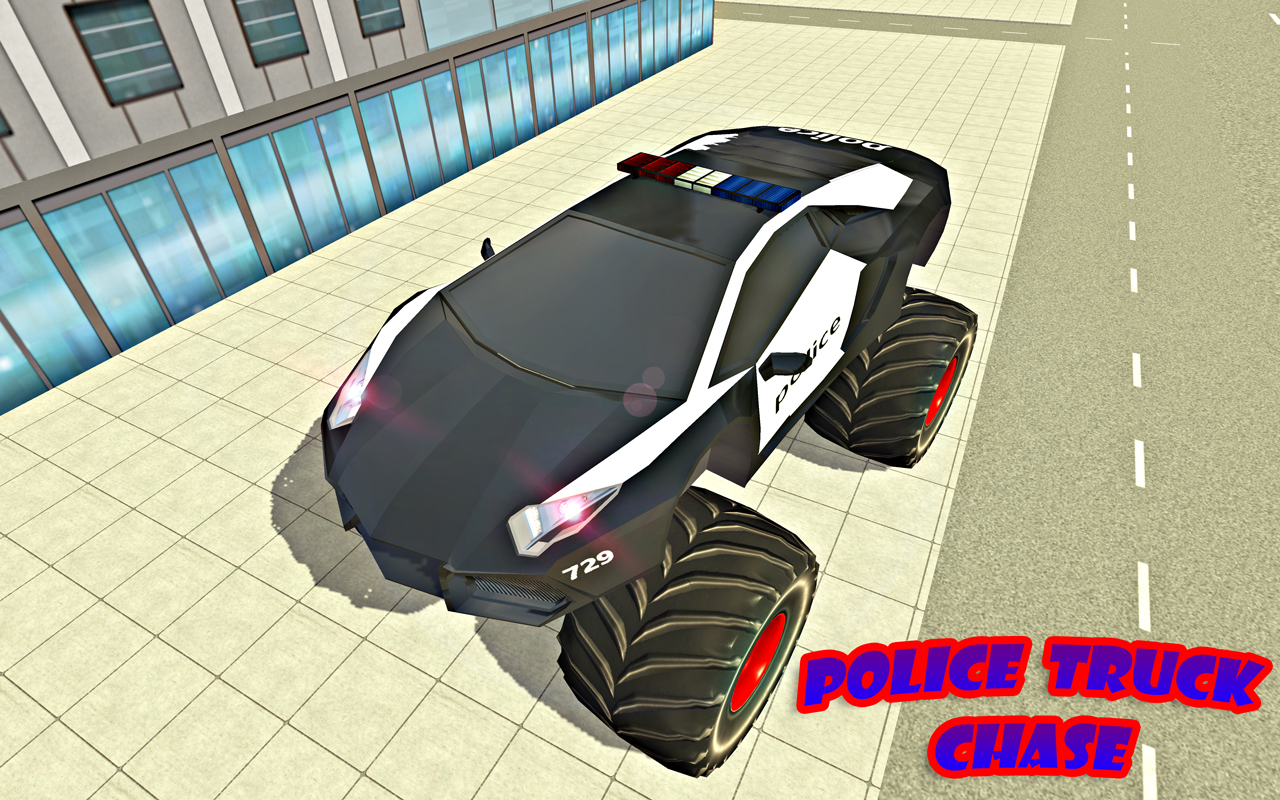Police Monster Truck Driver : Extreme Thief Chase - App on the Amazon ...