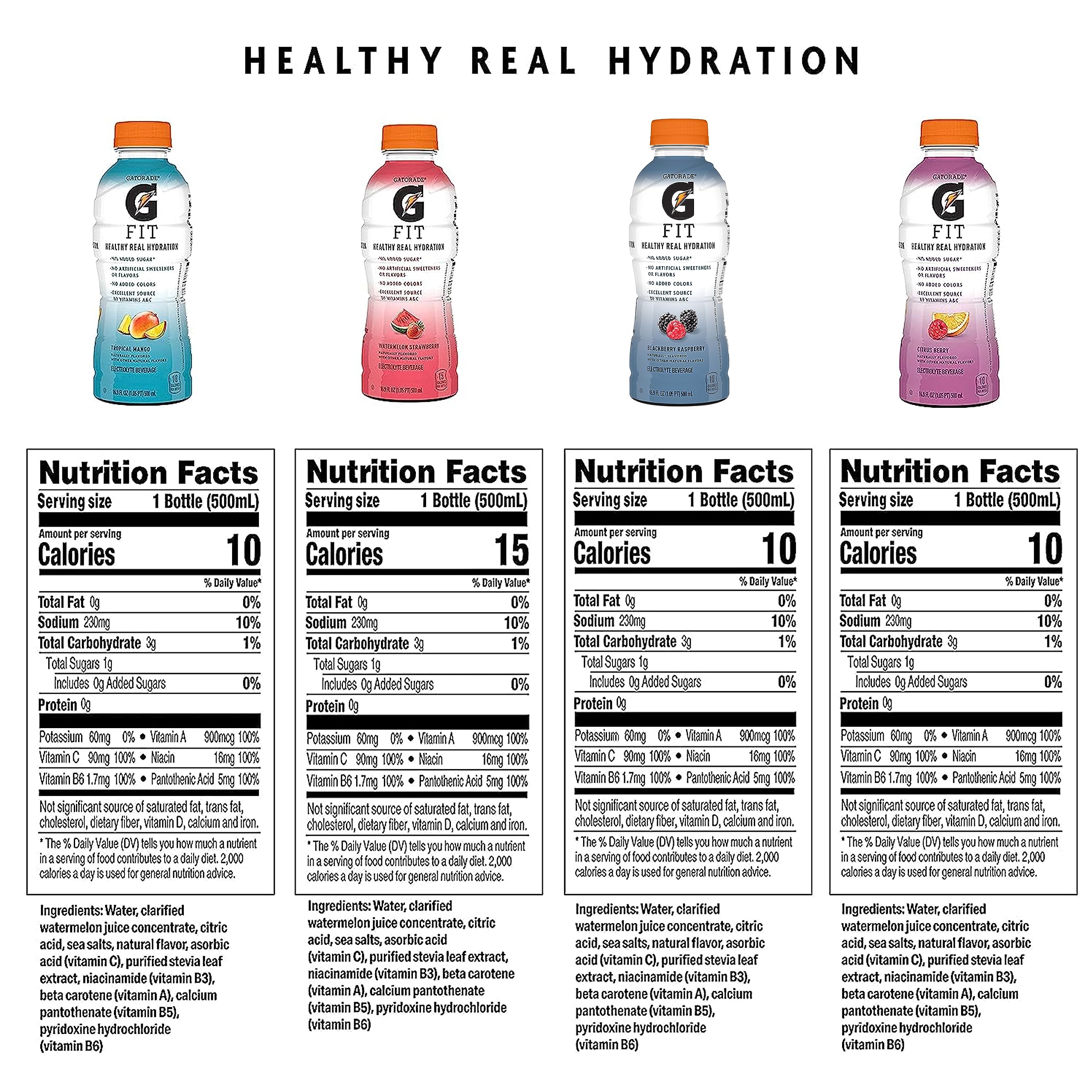 Snapklik.com : Gatorade Fit Electrolyte Beverage, Healthy Real ...
