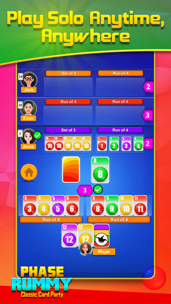 Phase rummy 10 Classic card party - App on Amazon Appstore