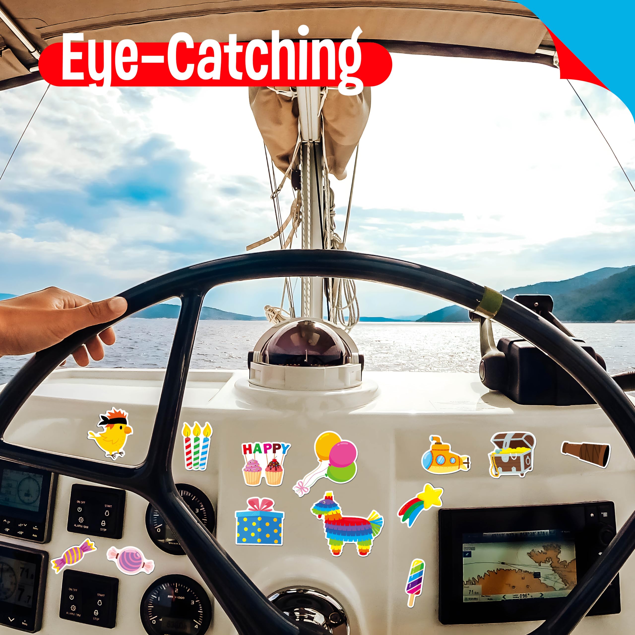 Snapklik.com : 68PCS Birthday Cruise Door Magnets, Large Funny Cruises ...