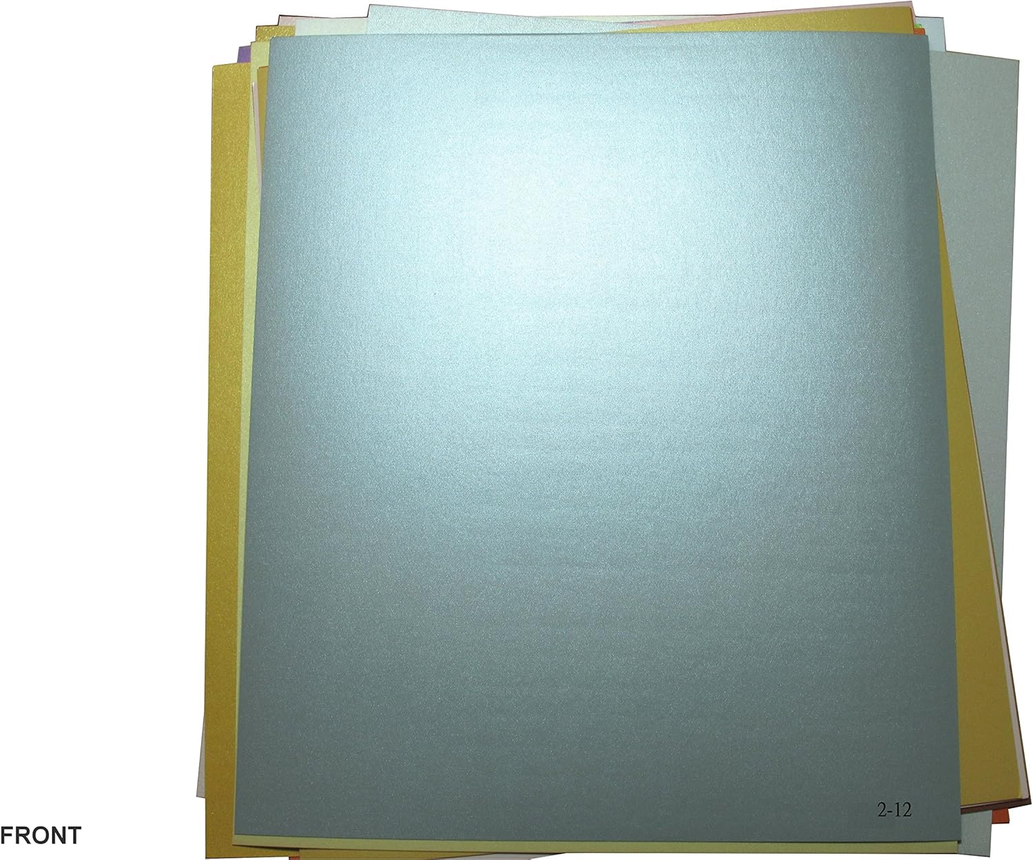Amazon.com: 8 1/2 X 11 Cardstock - Shimmering metalic card, Silver ...