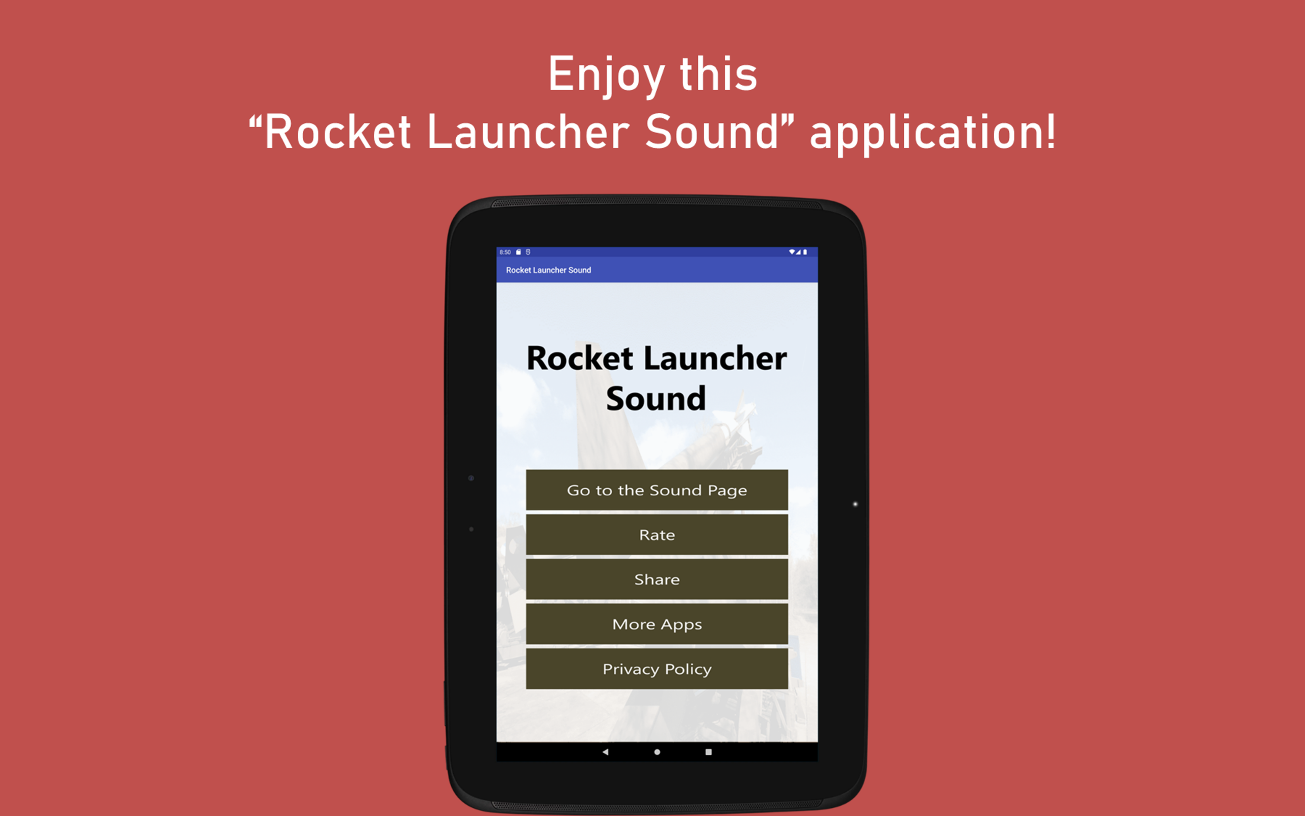 Rocket Launcher Sound - App on Amazon Appstore