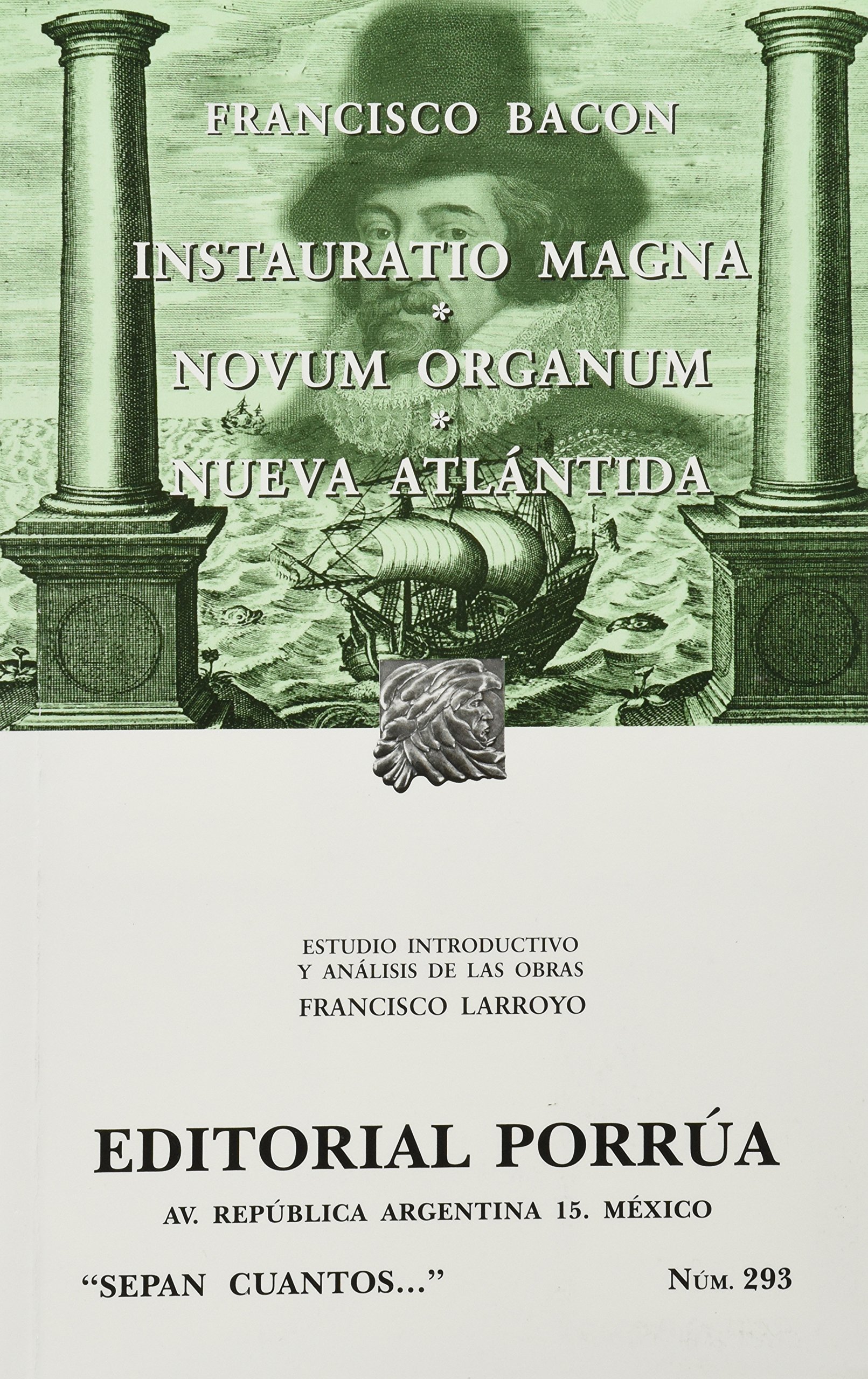 Instauratio Magna (portada puede variar) : Francisco Bacon, Editorial ...