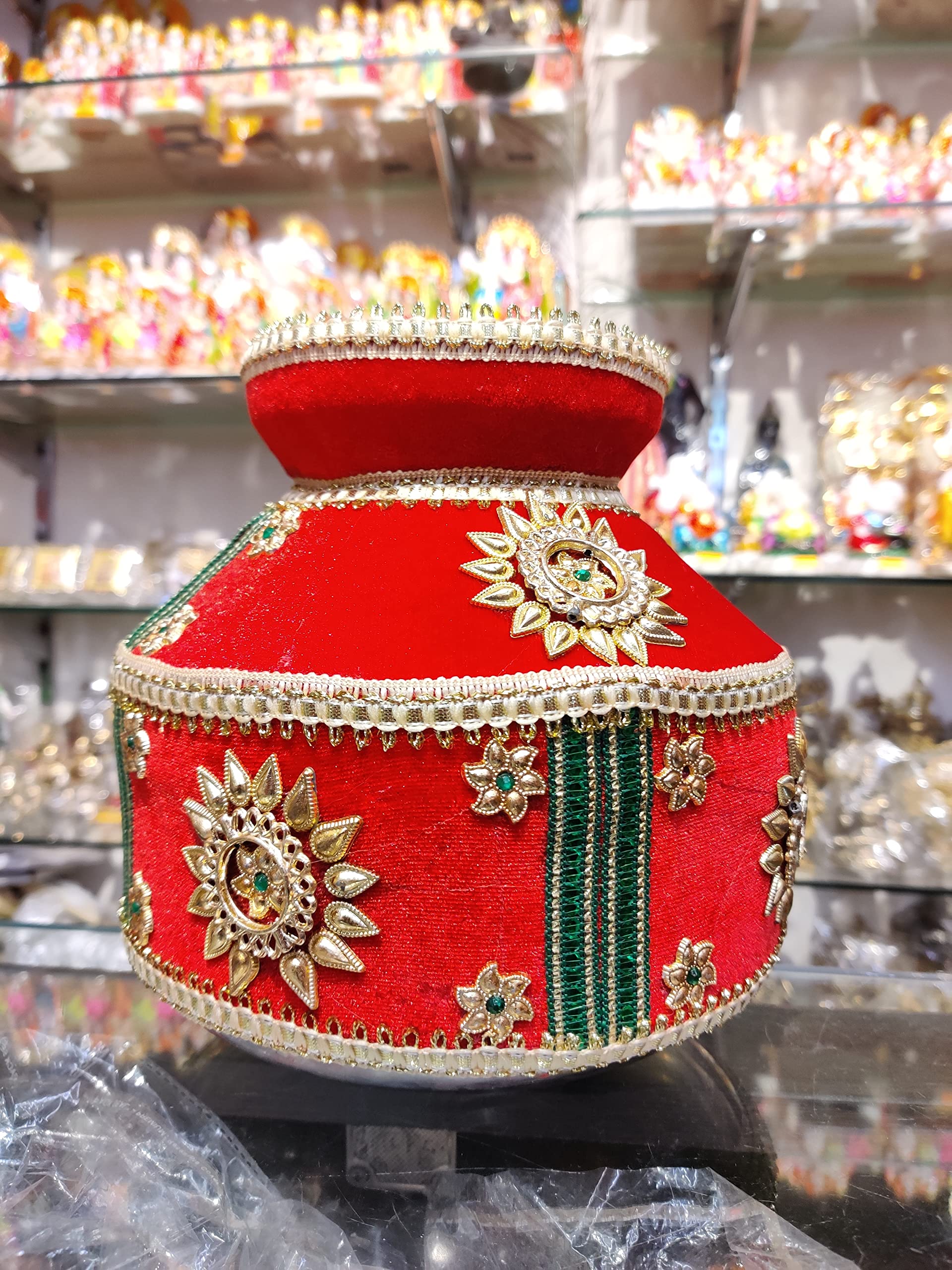 Kalash Para Boda Decorated Kalash For Puja/Marriage/Wedding Ghadoli