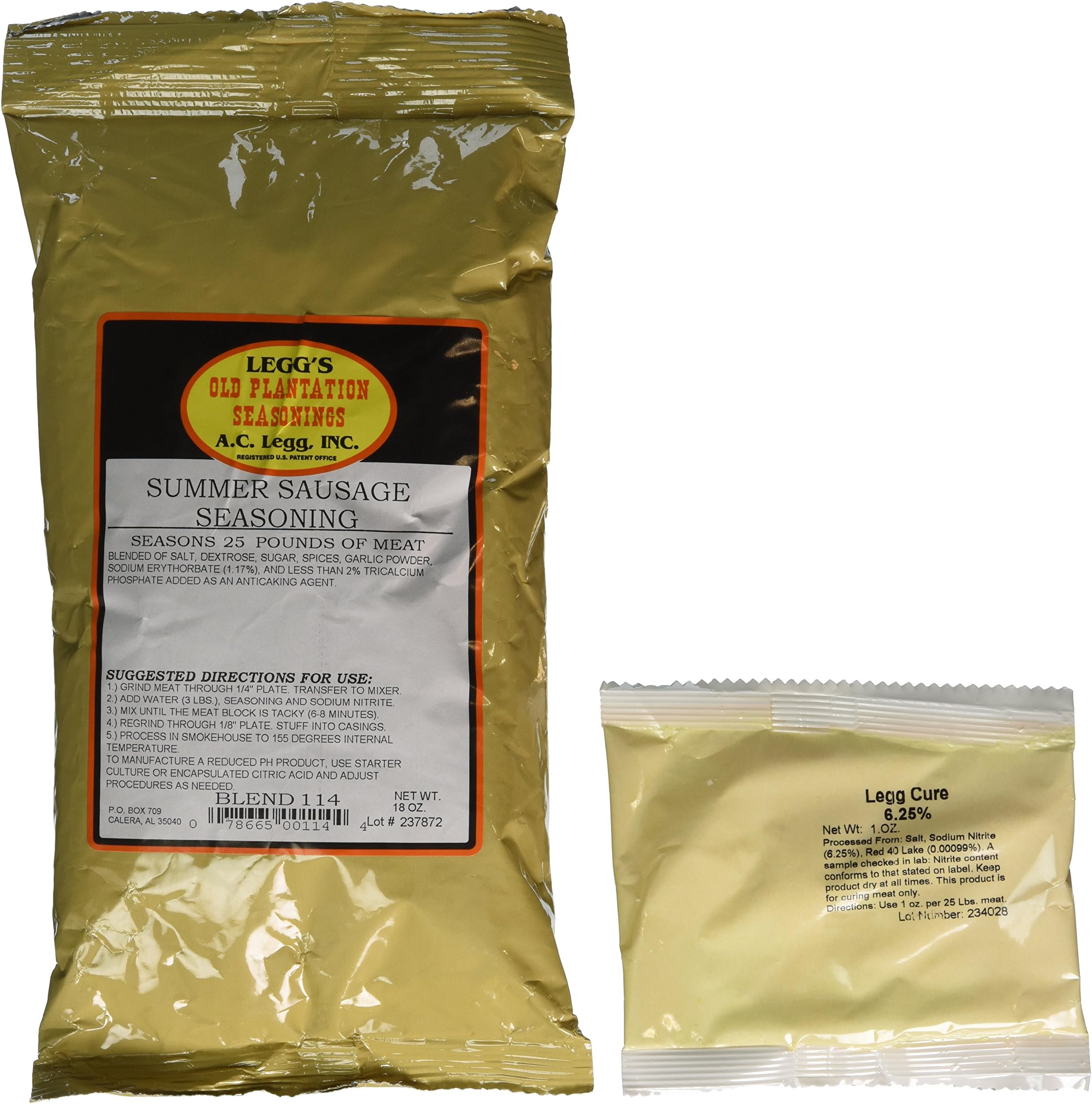 Amazon.com : Hi Mountain ǀ Summer Sausage Seasoning Kit ǀ VARIETY PACK ...