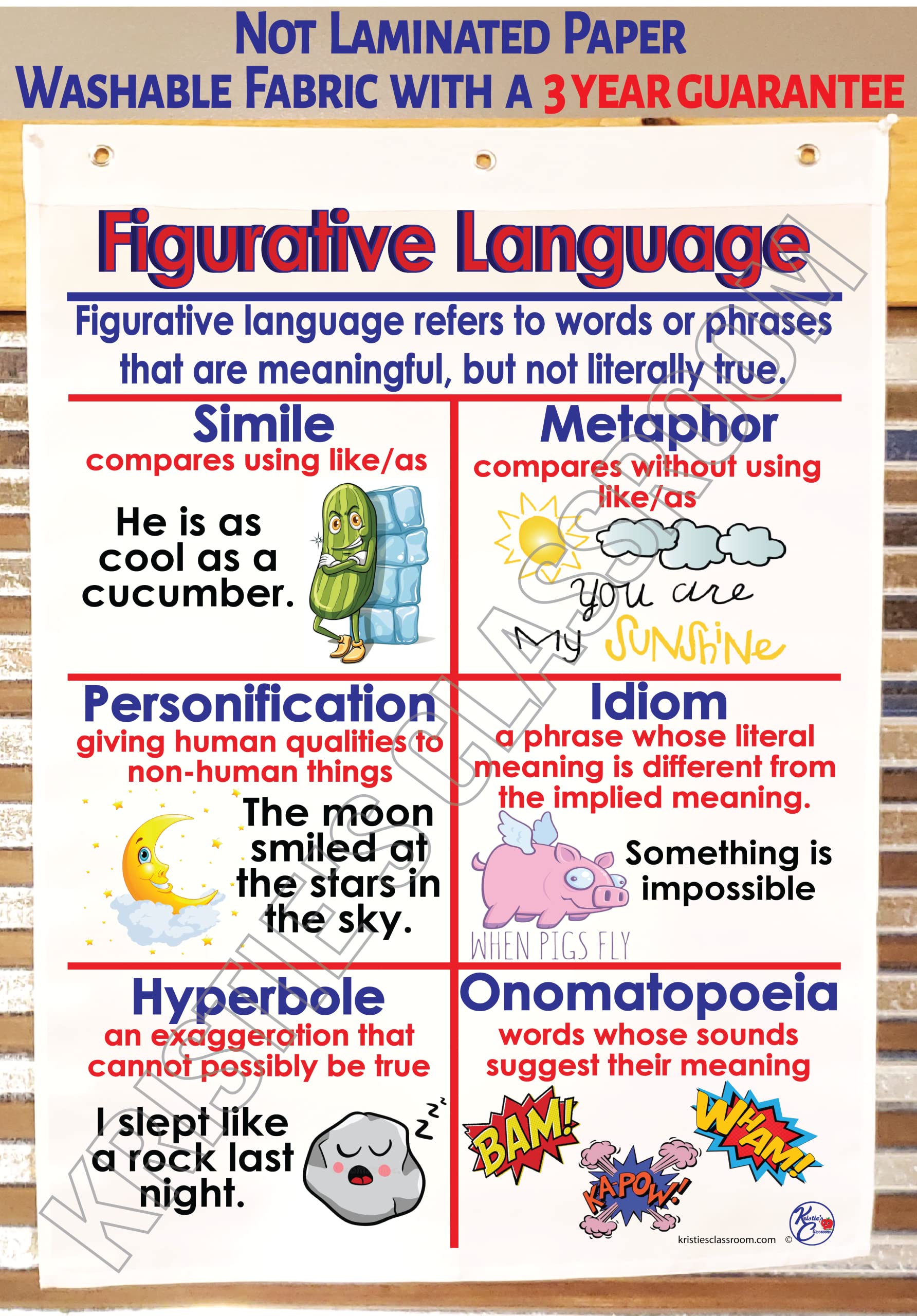 Figurative Language Anchor Chart
