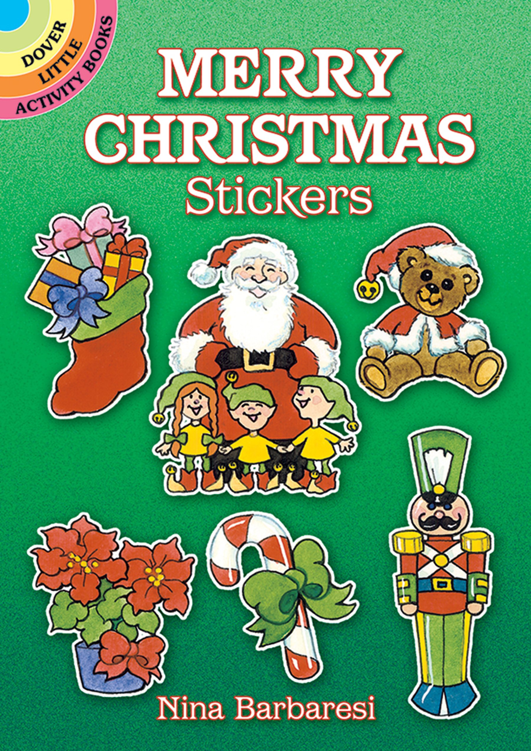 Merry Christmas Stickers (Dover Little Activity Books: Christmas ...