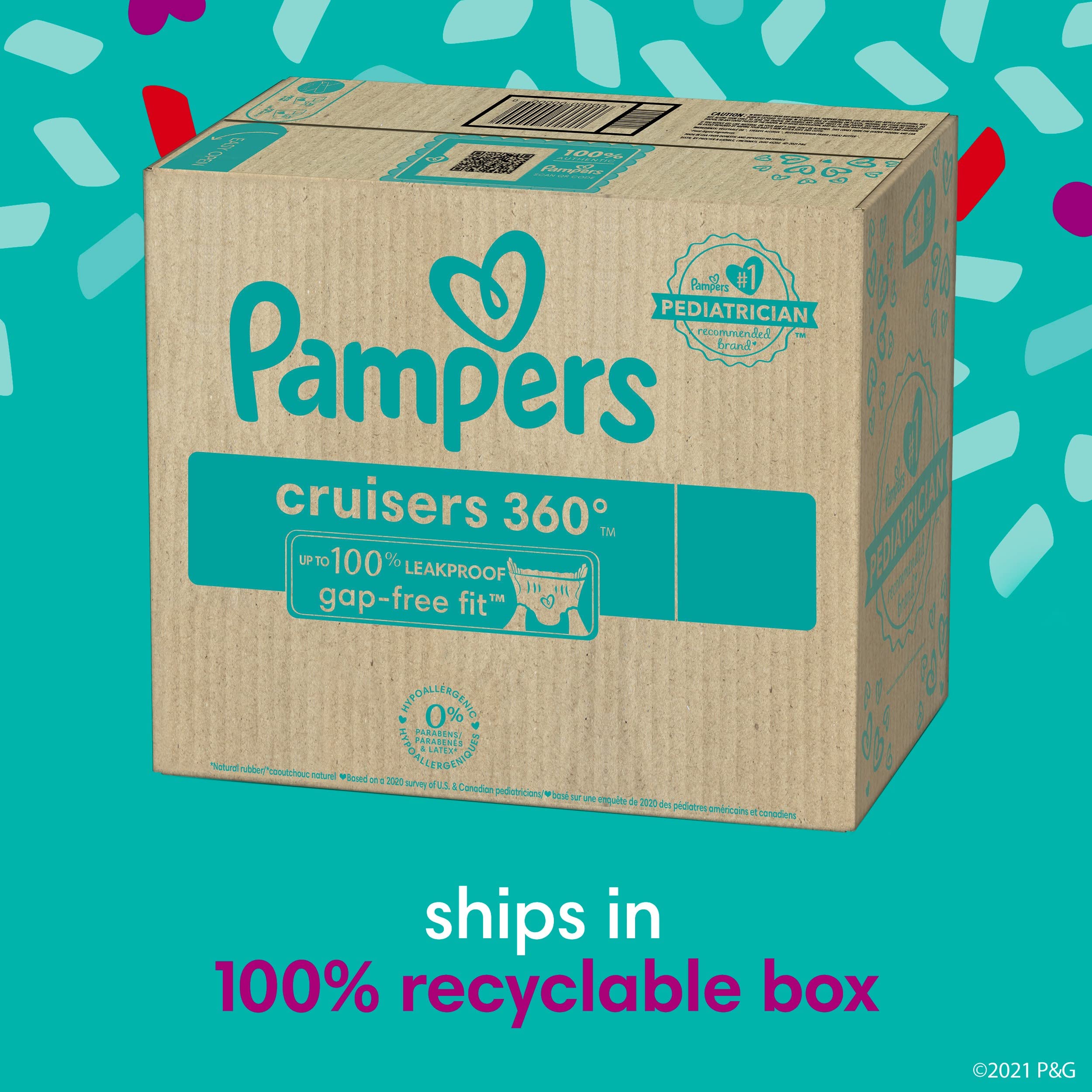 Snapklik.com : Pampers Cruisers 360 Diapers - Size 5