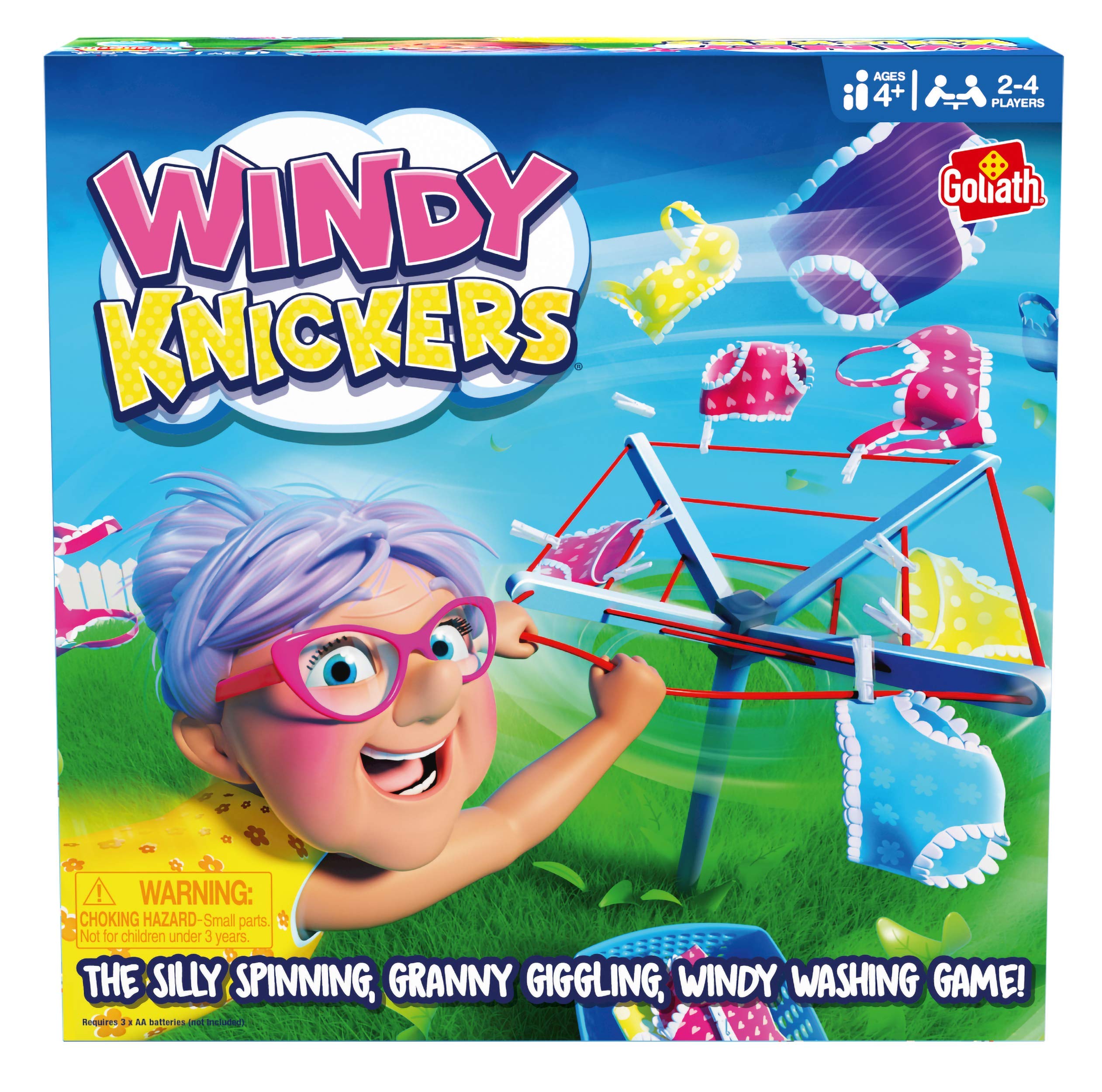 Buy Goliath Windy Knickers The Silly Spinning Granny Giggling Windy