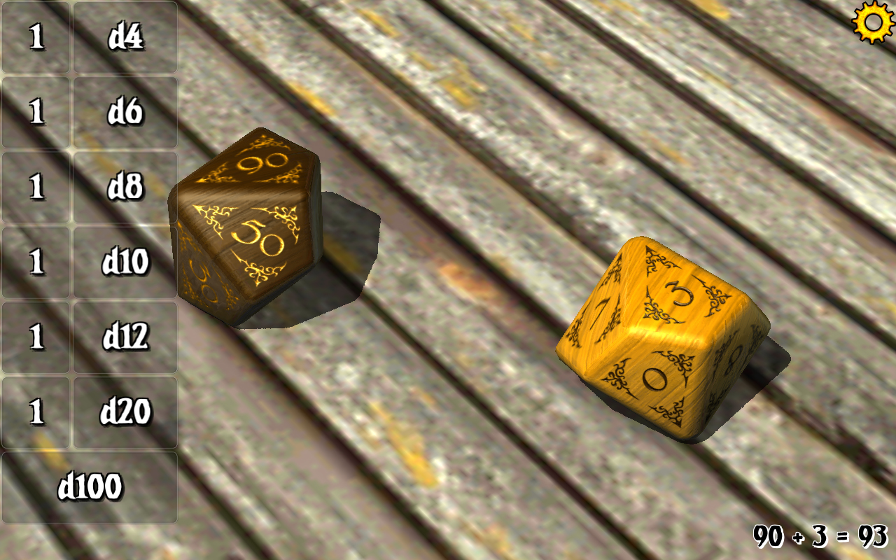 Dice Roller 3D - App on the Amazon Appstore