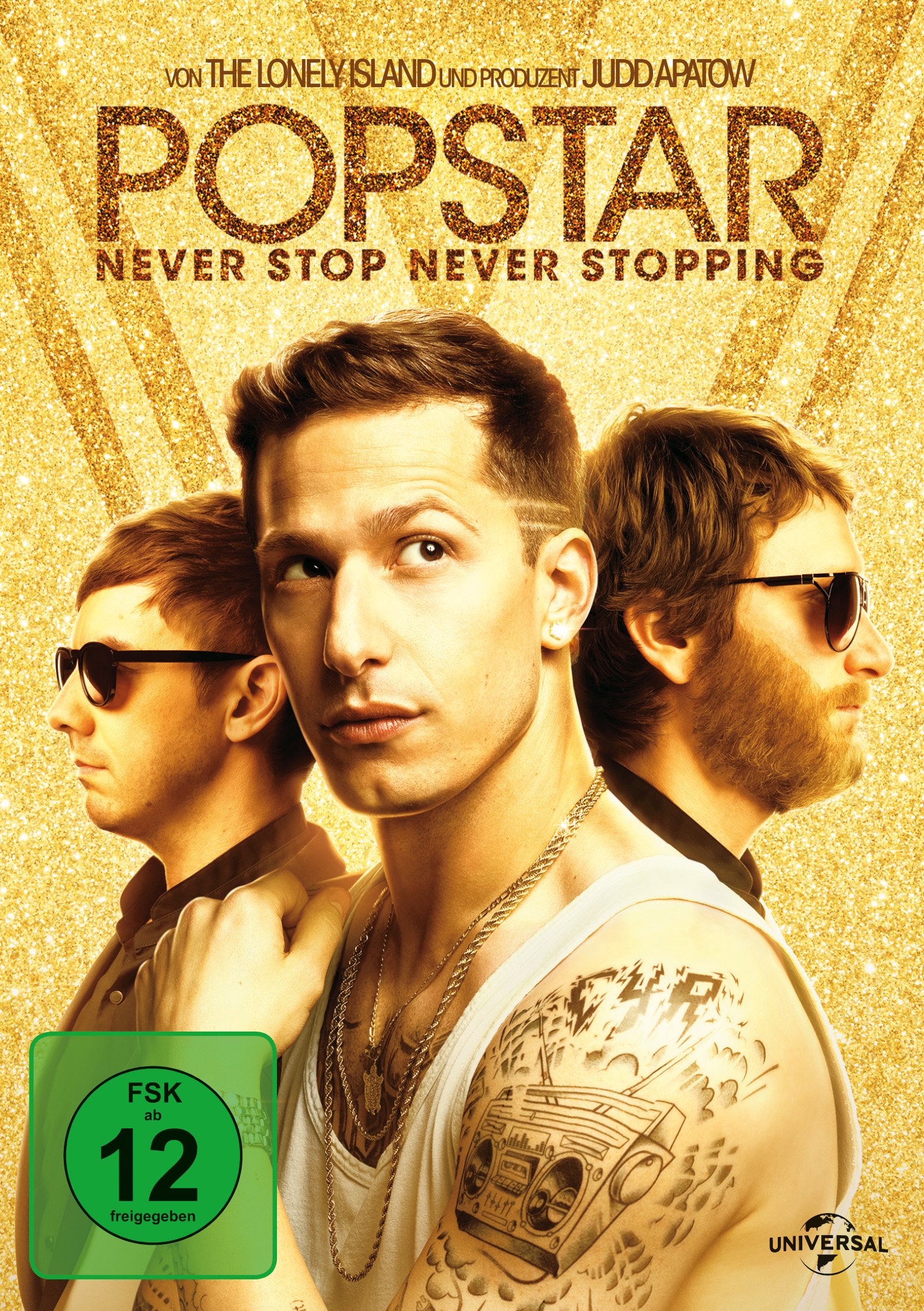 Amazon.com: POPSTAR: NEVER STOP NEVER - MO [DVD] [2015] : Samberg, Andy ...