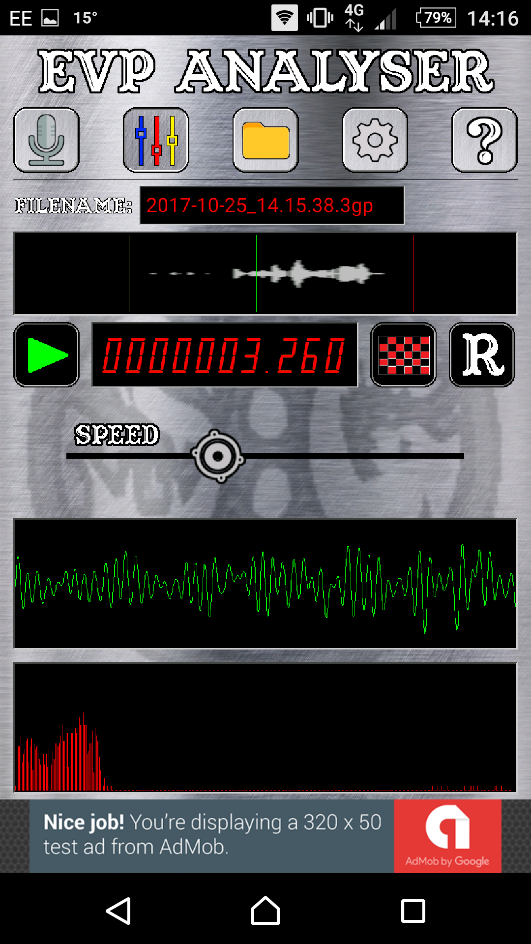 EVP Recorder - Spotted: Ghosts - App on Amazon Appstore