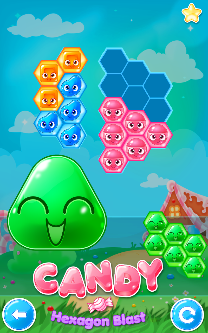 Candy Hexagon Blast - Puzzle Block Hexa FREE - App on Amazon Appstore