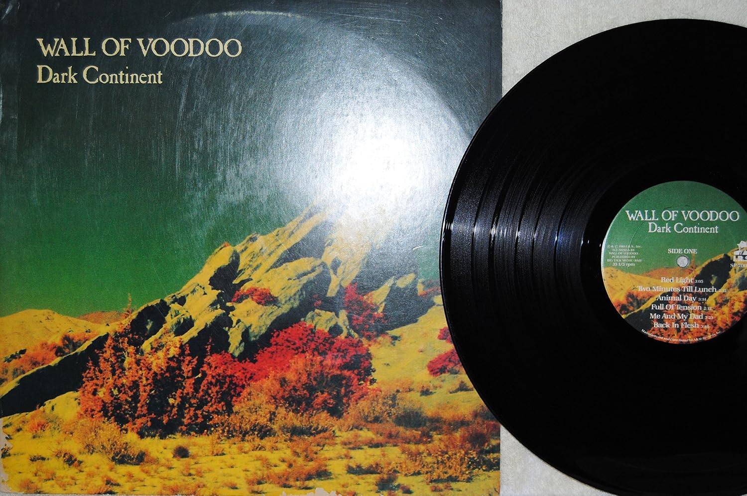 Amazon.com: DARK CONTINENT WALL OF VOODOO vinyl record: CDs & Vinyl