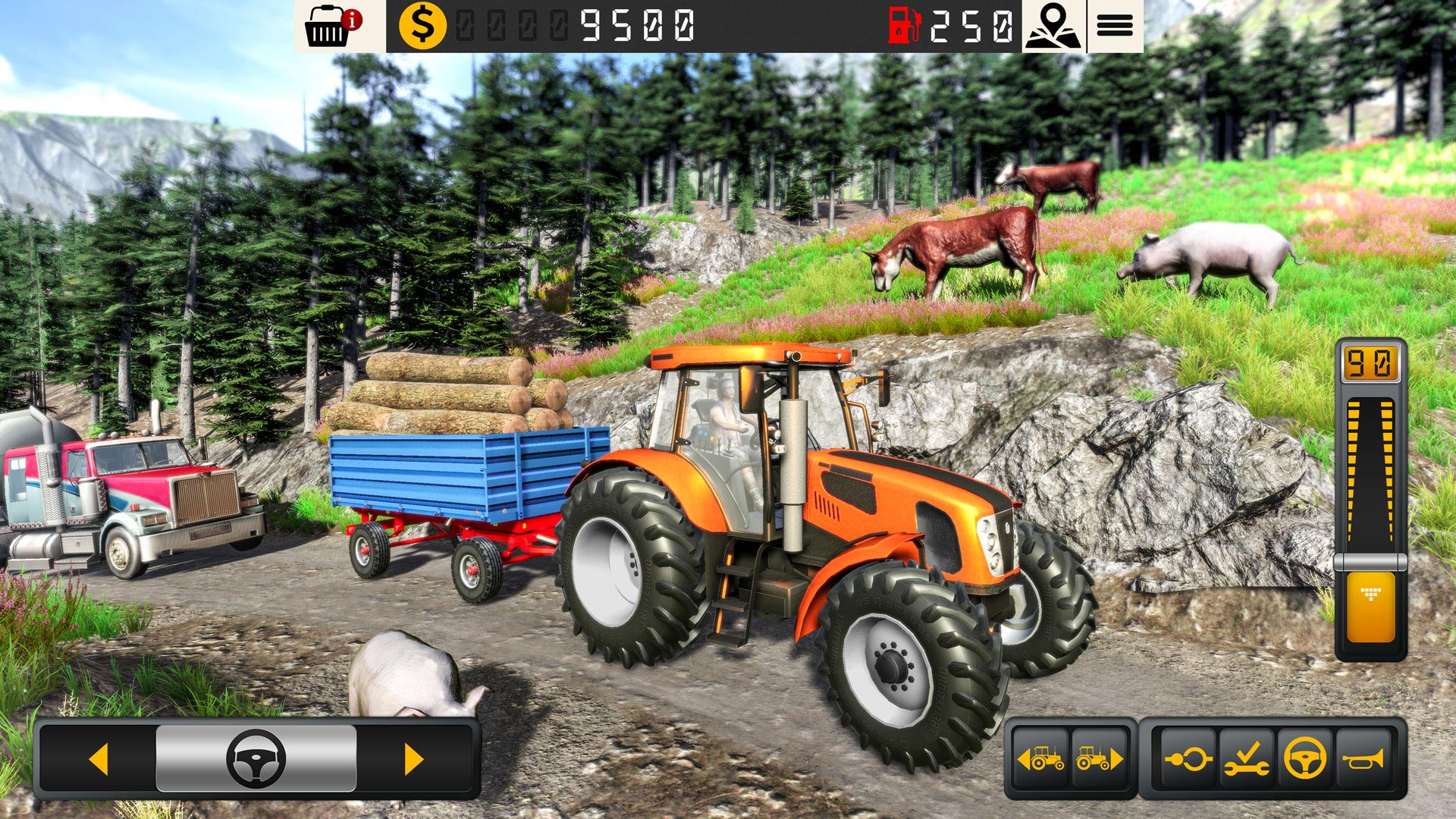 Tractor Driving Farming Games - Grand Farm Simulator 3D - Tractor ...