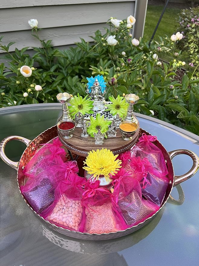 Amazon.com: Navadhanya Pooja Kit - Each packet 40 grams - Total 9 ...