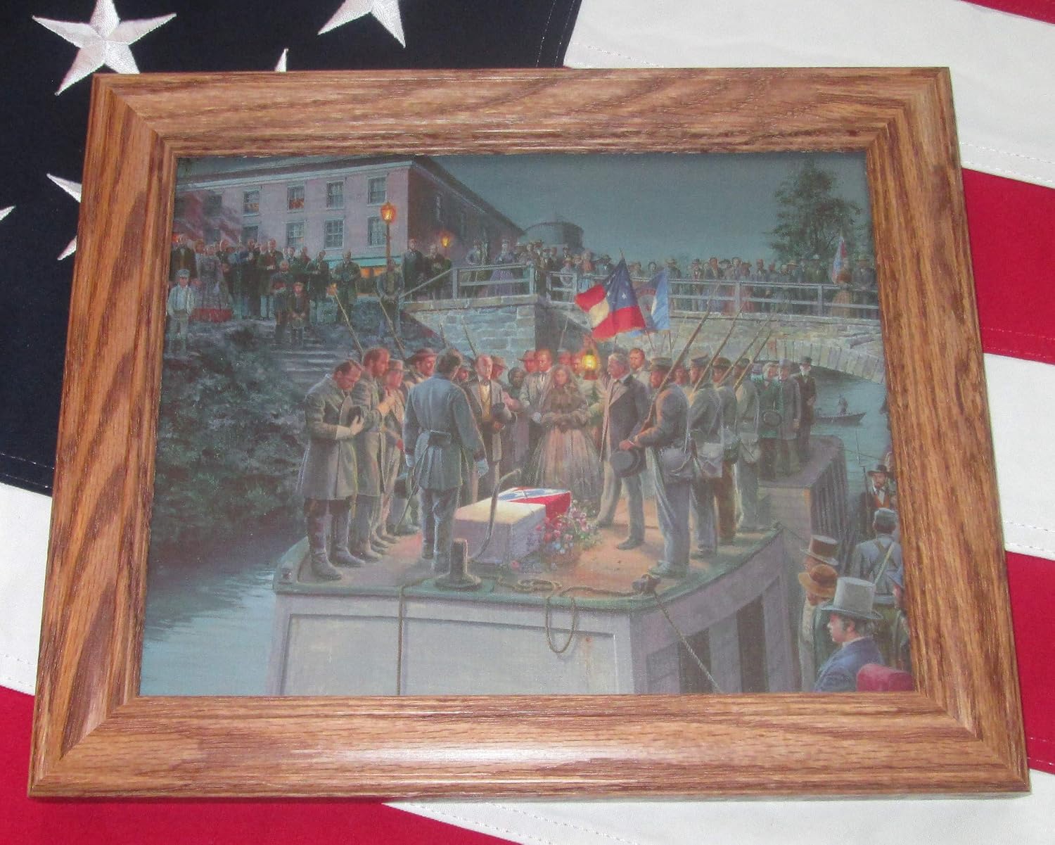 Amazon.com: Civil War Print. Death, Funeral procession of Stonewall ...
