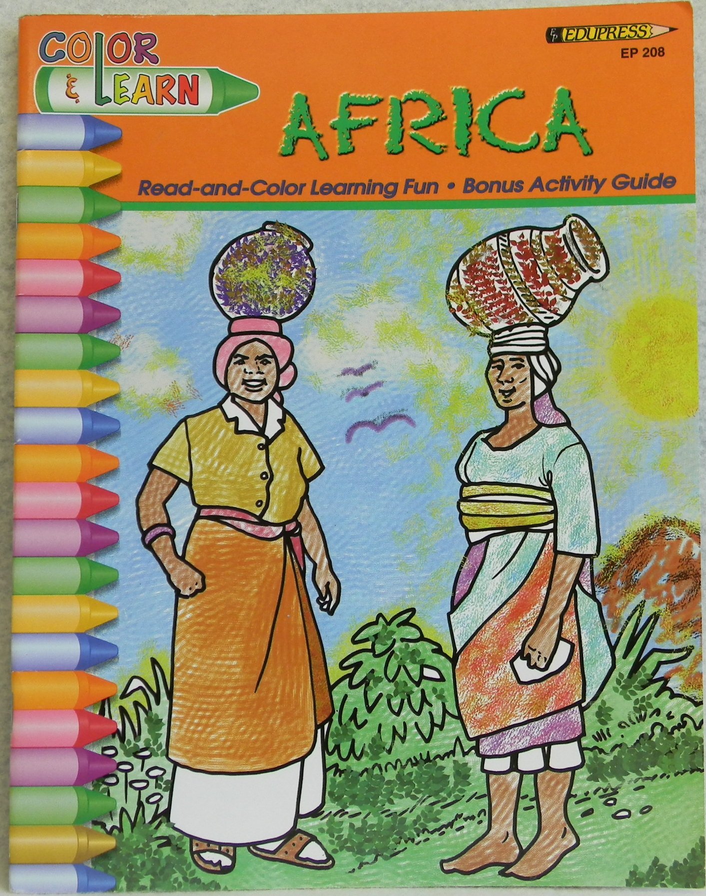 Color & Learn: Africa: Edupress: 9781564722089: Amazon.com: Books