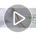 Amazon.com: Gold Metallic Gimp Braid Lace Trim Centipede Lace Ribbon ...