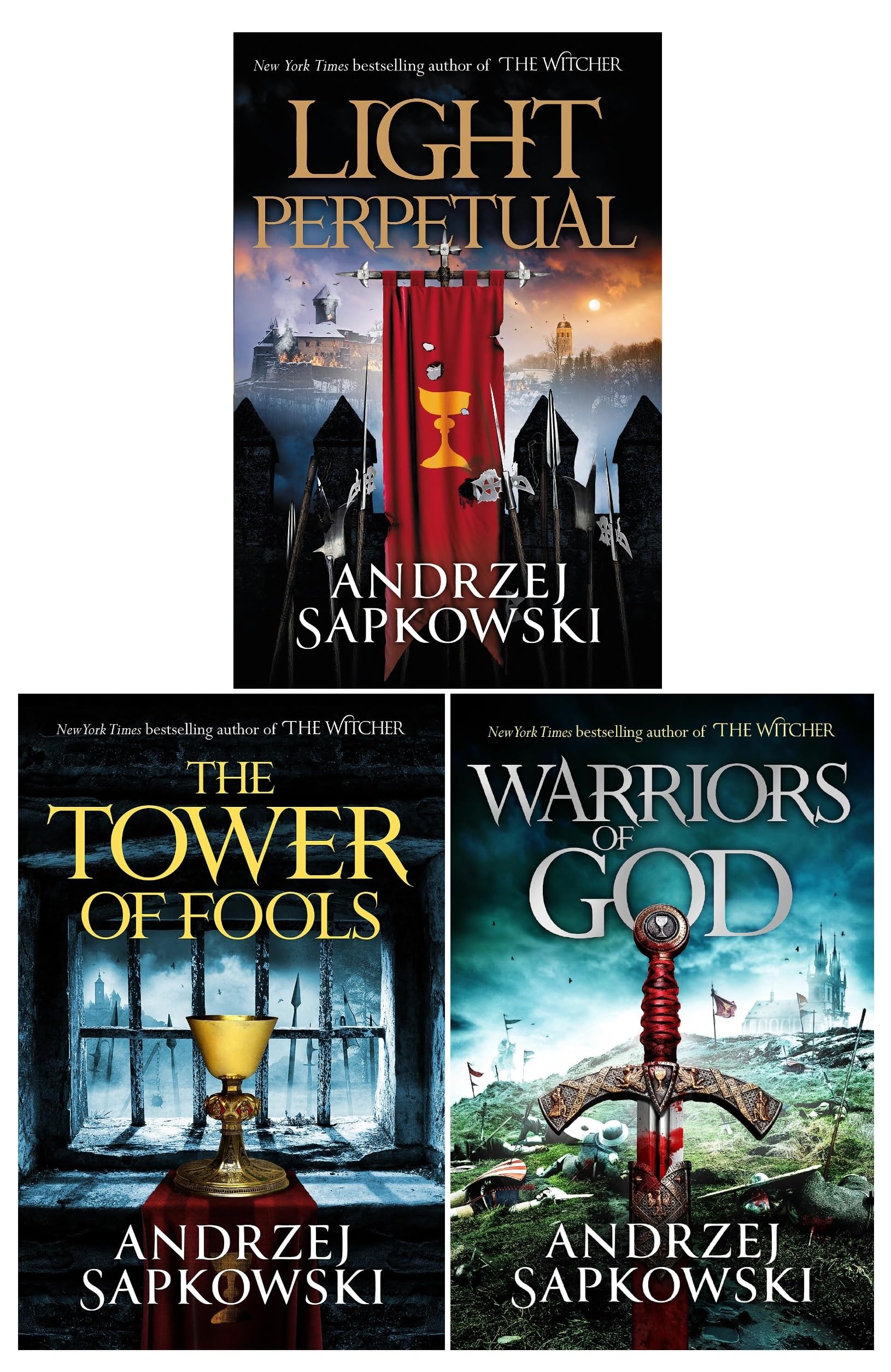 The Hussite Trilogy 3 Books Collection Set by Andrzej Sapkowski (The ...