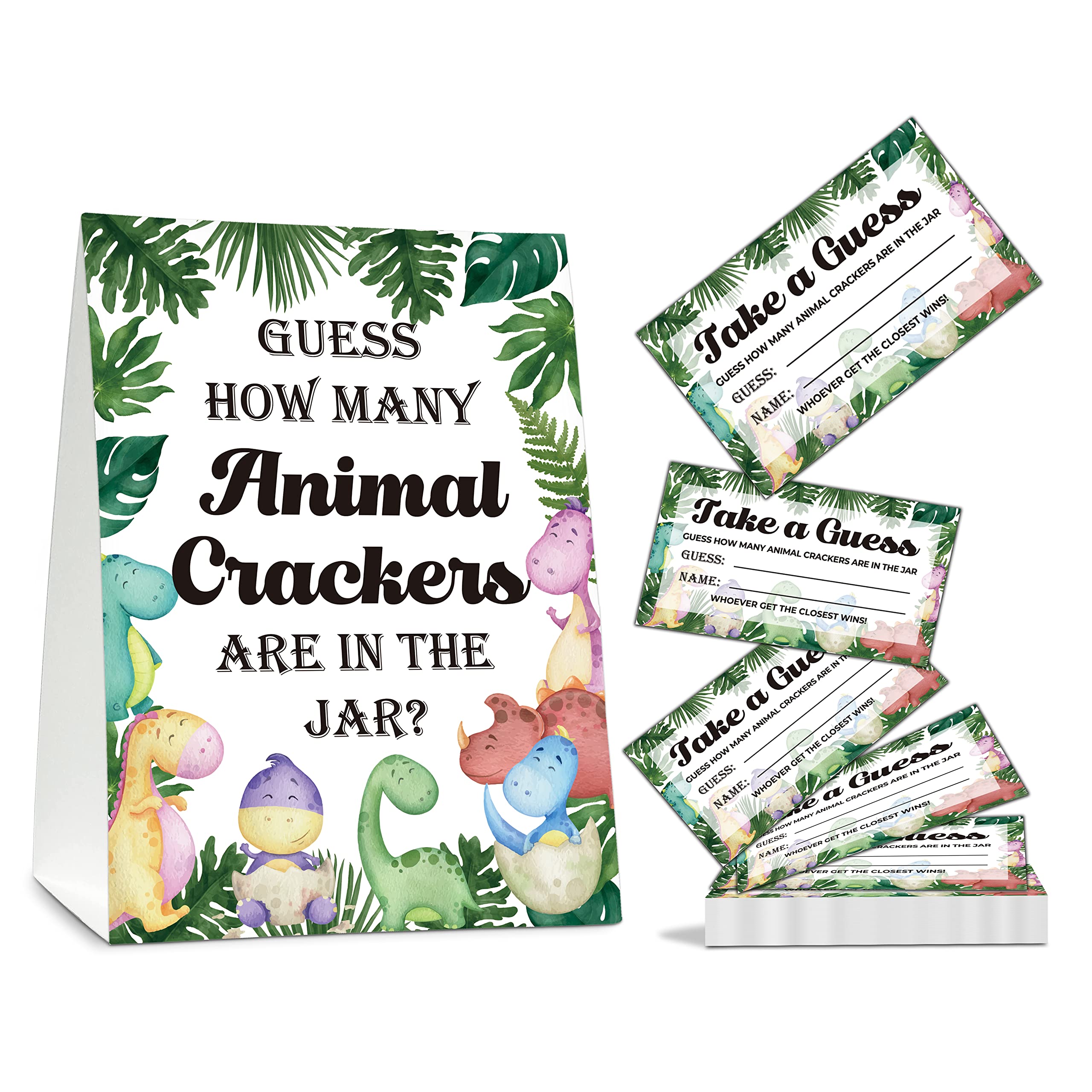 Heznzxq Guess How Many Animal Crackers Guessing Game Safari Jungle ...