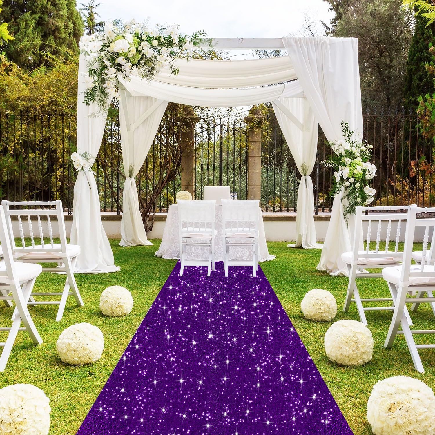 Eggplant Color Wedding Aisle Carpet Runners For Outdoors Amazon.com: