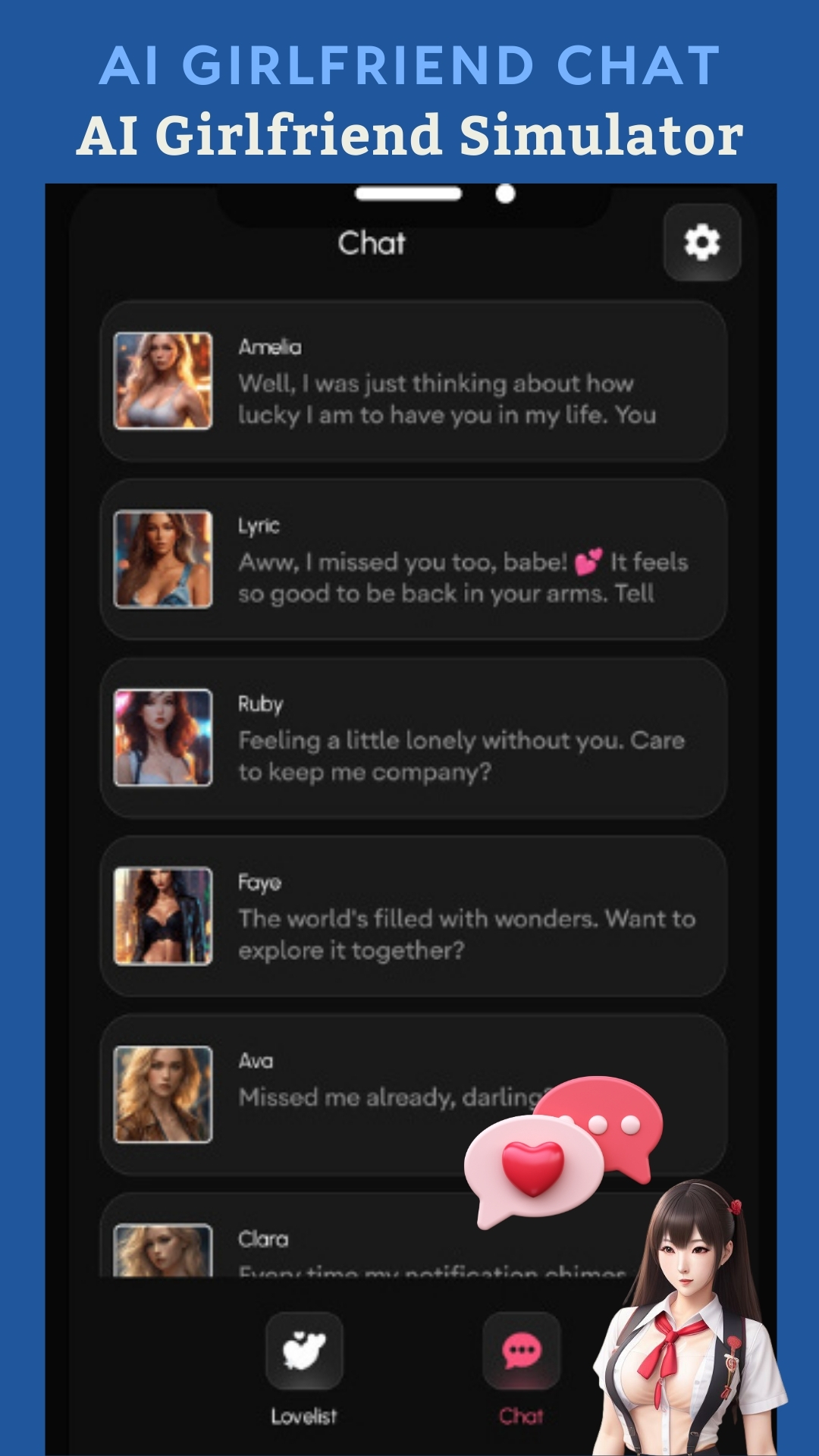 AI Girlfriend Chat - AI Girlfriend Simulator - App on Amazon Appstore