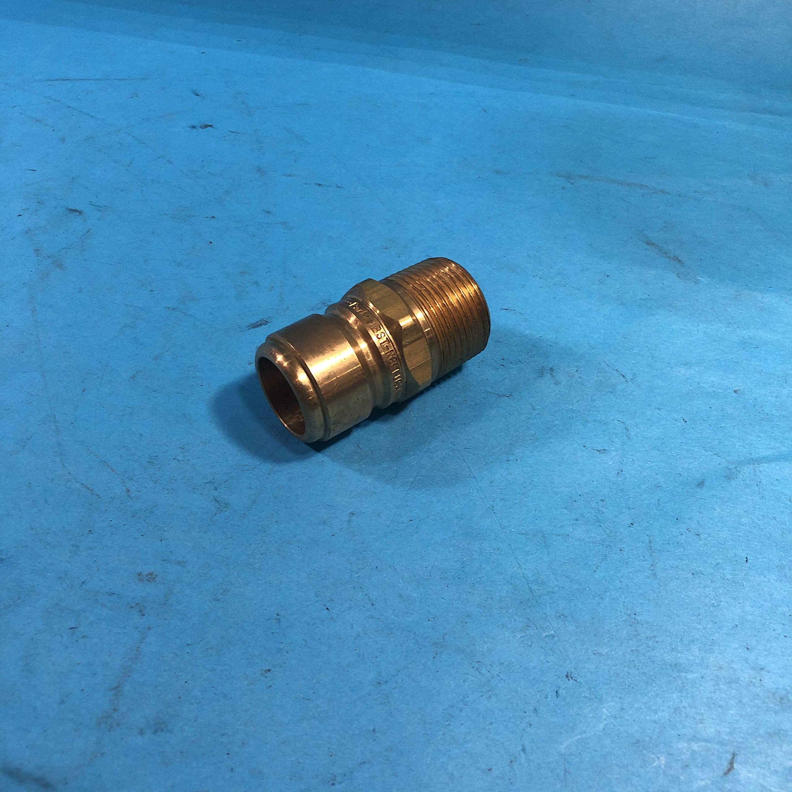 Amazon.com: Parker BST-N8M High Flow Hydraulic QC Nipple 1 IN NPT Male ...