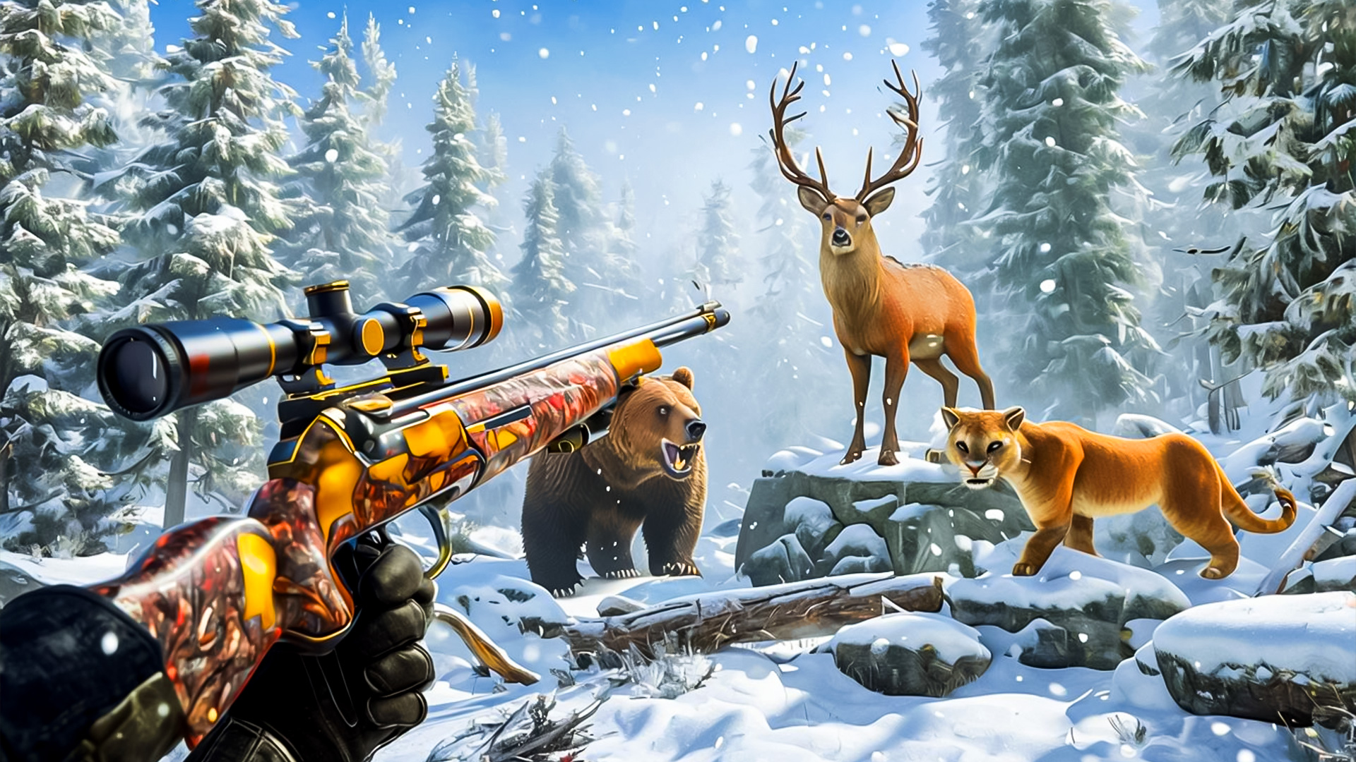 Wild Deer Animal Sniper Hunting Junlge Game - App on Amazon Appstore