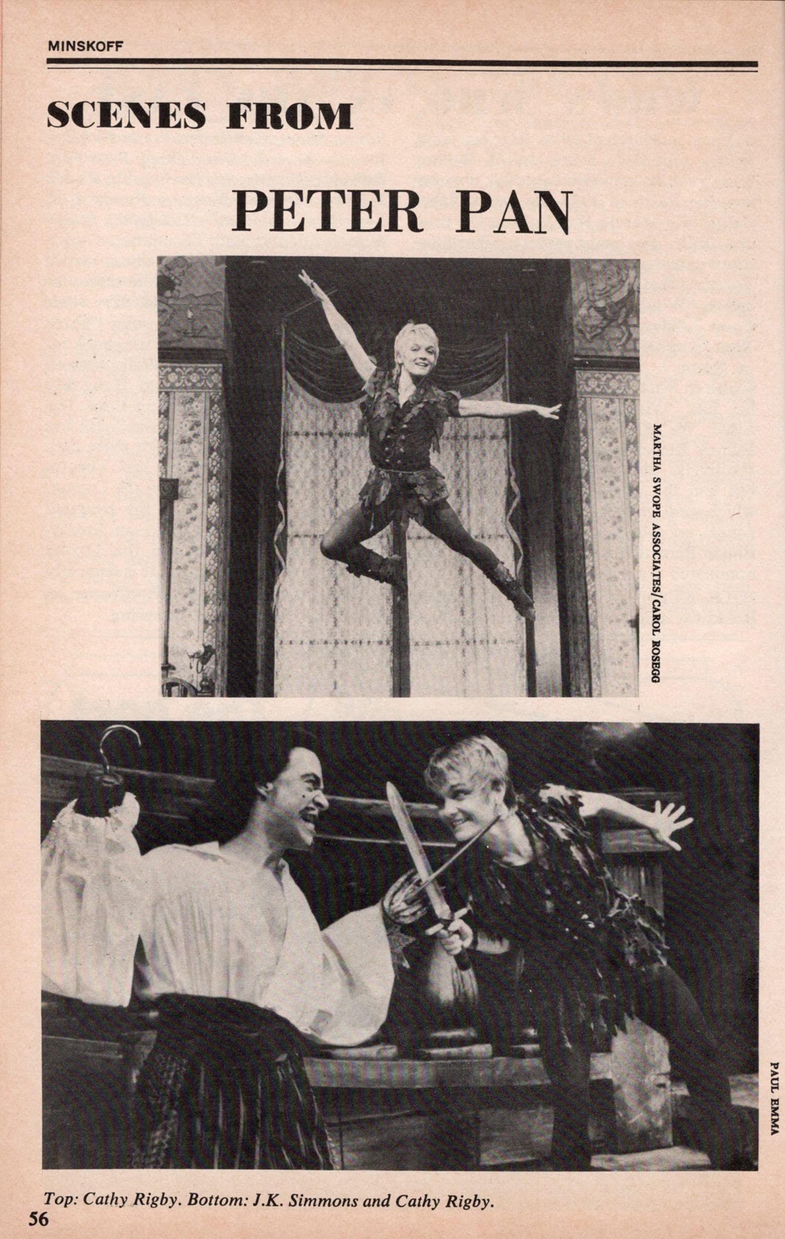 Cathy Rigby Peter Pan Captain Hook