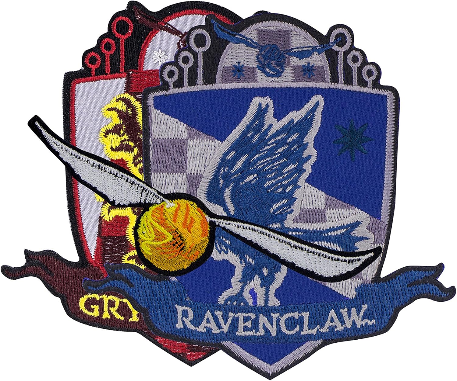 Cinereplicas – Harry Potter – Set of 3 Patches – Golden Snitch One Size ...