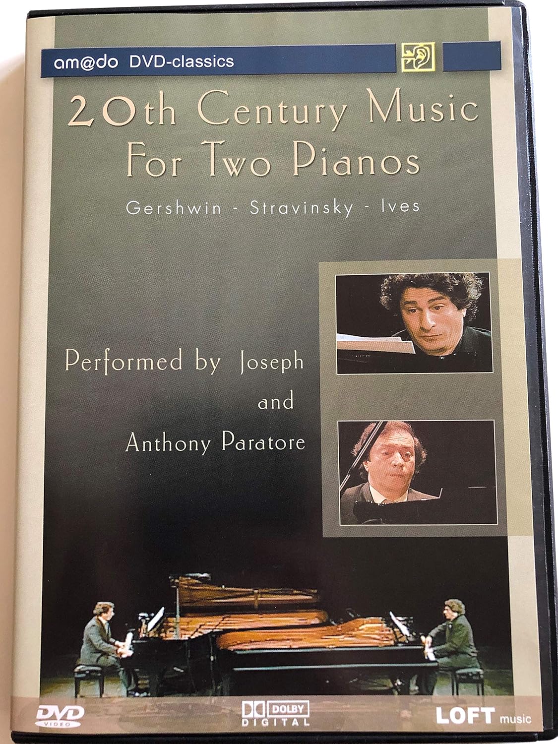 Amazon.com: Music of the 20th Century for 2 Pianos : Paratore, Joseph ...