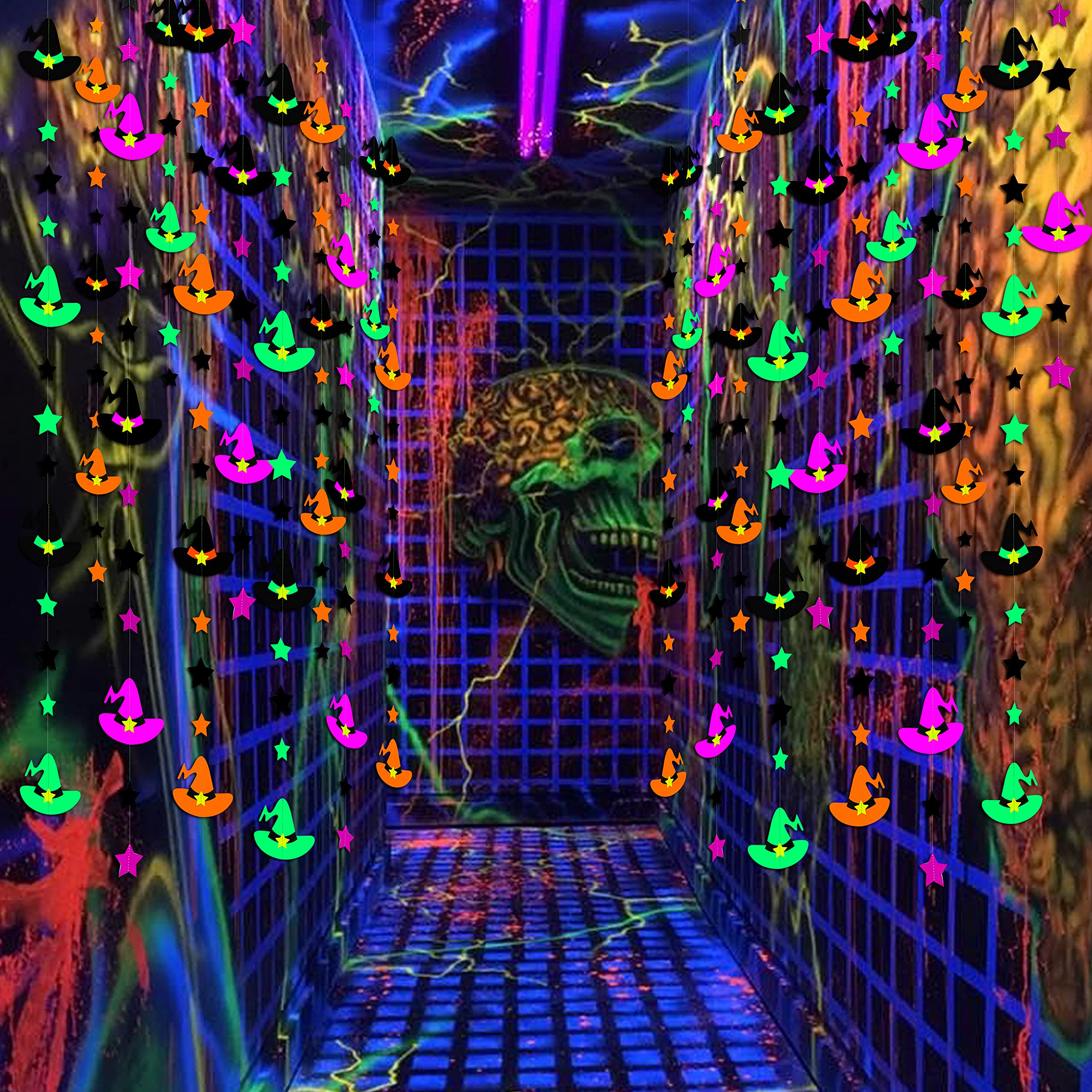 Black Light Haunted Trail Ideas Muscatine Man Turns His Home Into A
