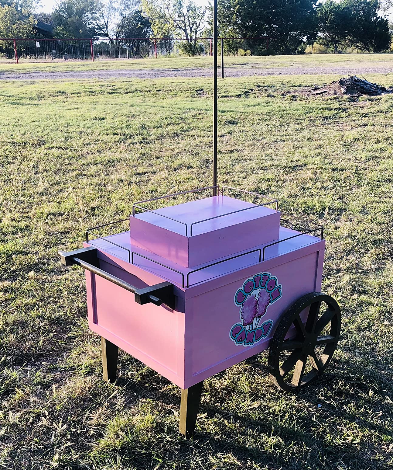 Amazon.com: COTTON CANDY Concession Decal trailer cart sign stand ...