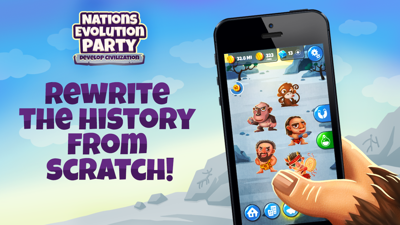 Nations Evolution Party: Develop Civilization - App on Amazon Appstore