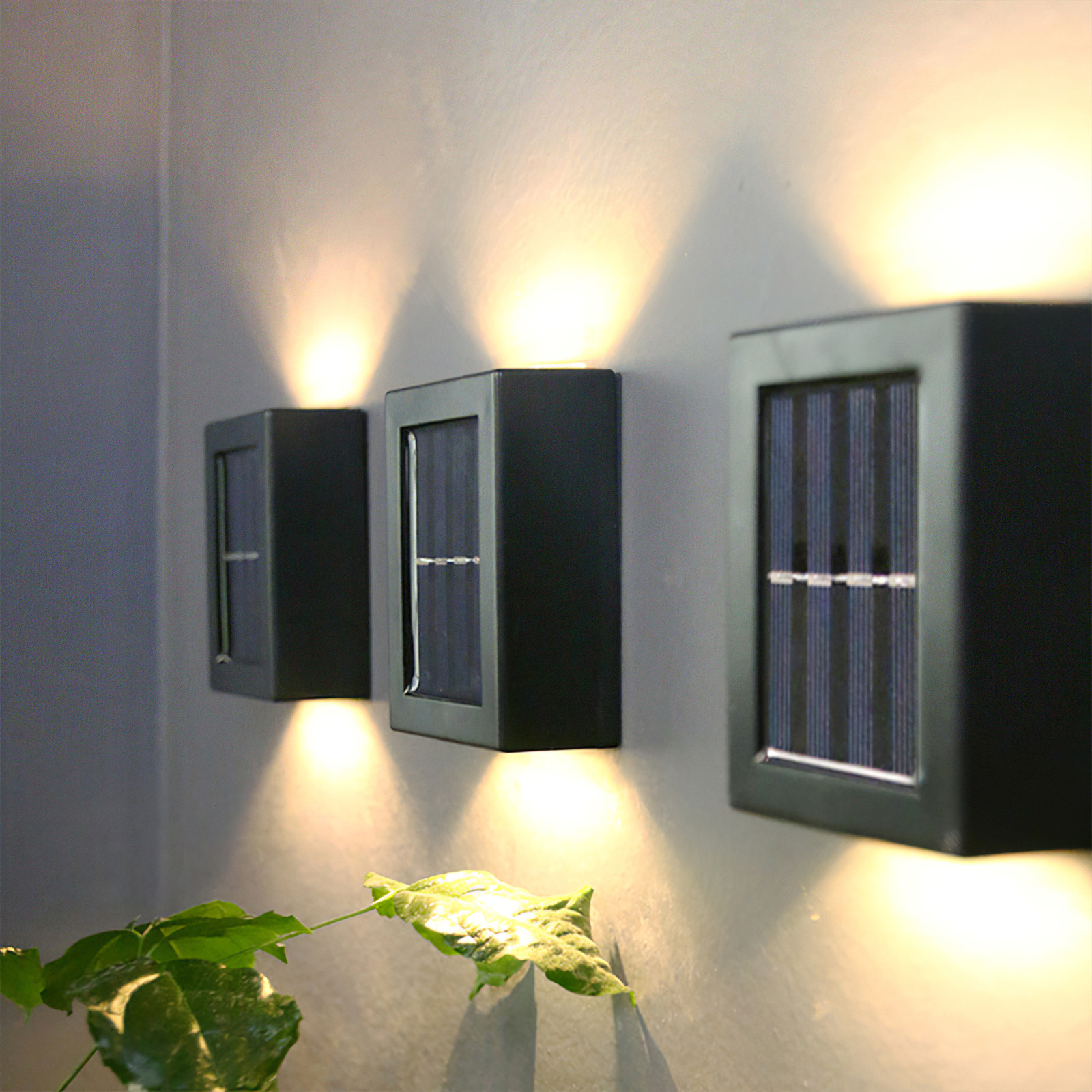 Govee Solar Litake Solar Zaunbeleuchtung, 4 Stück Zaun Licht Außen ...