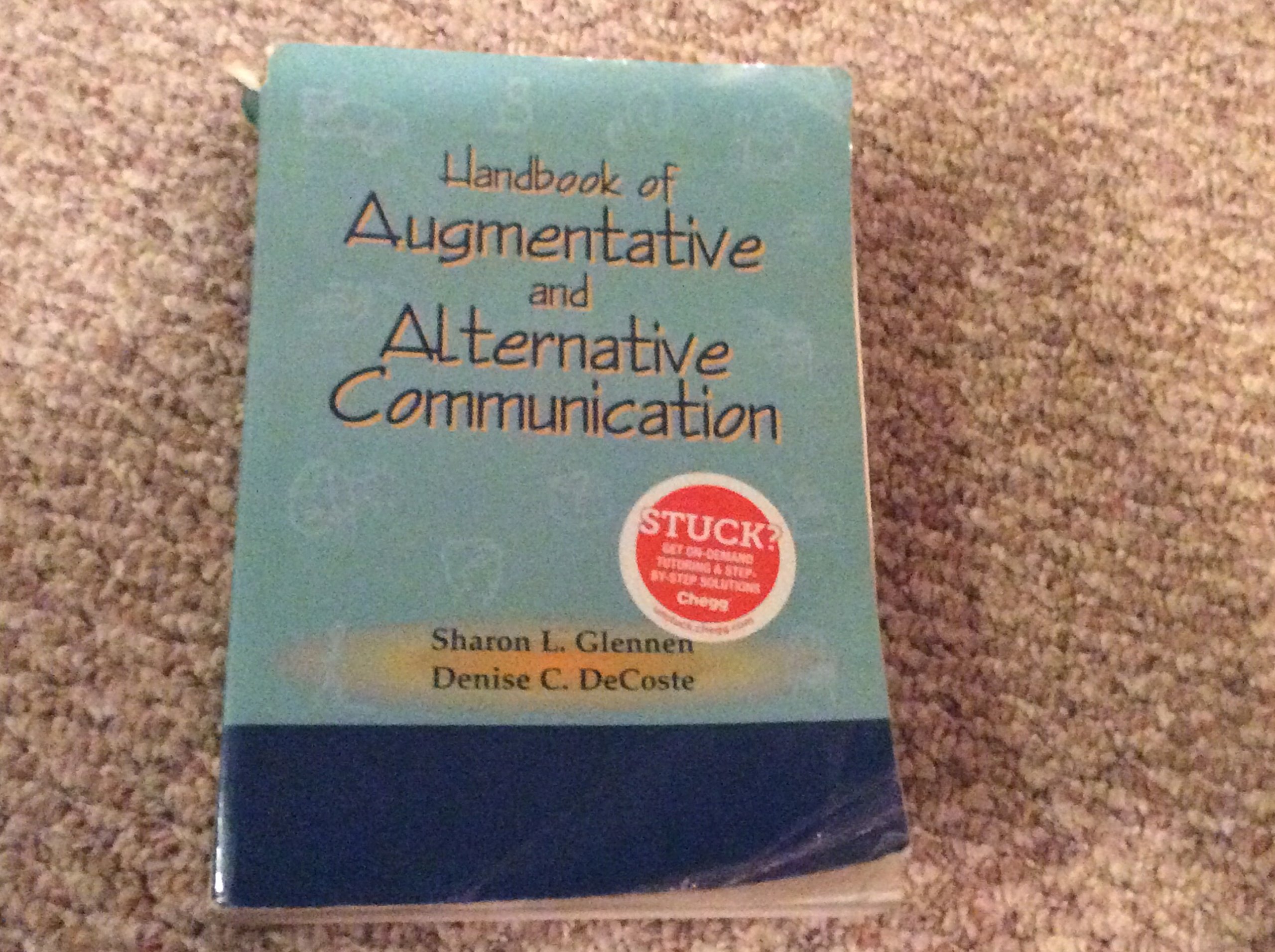 Handbook of Augmentative and Alternative Communication: 9781565936843 ...