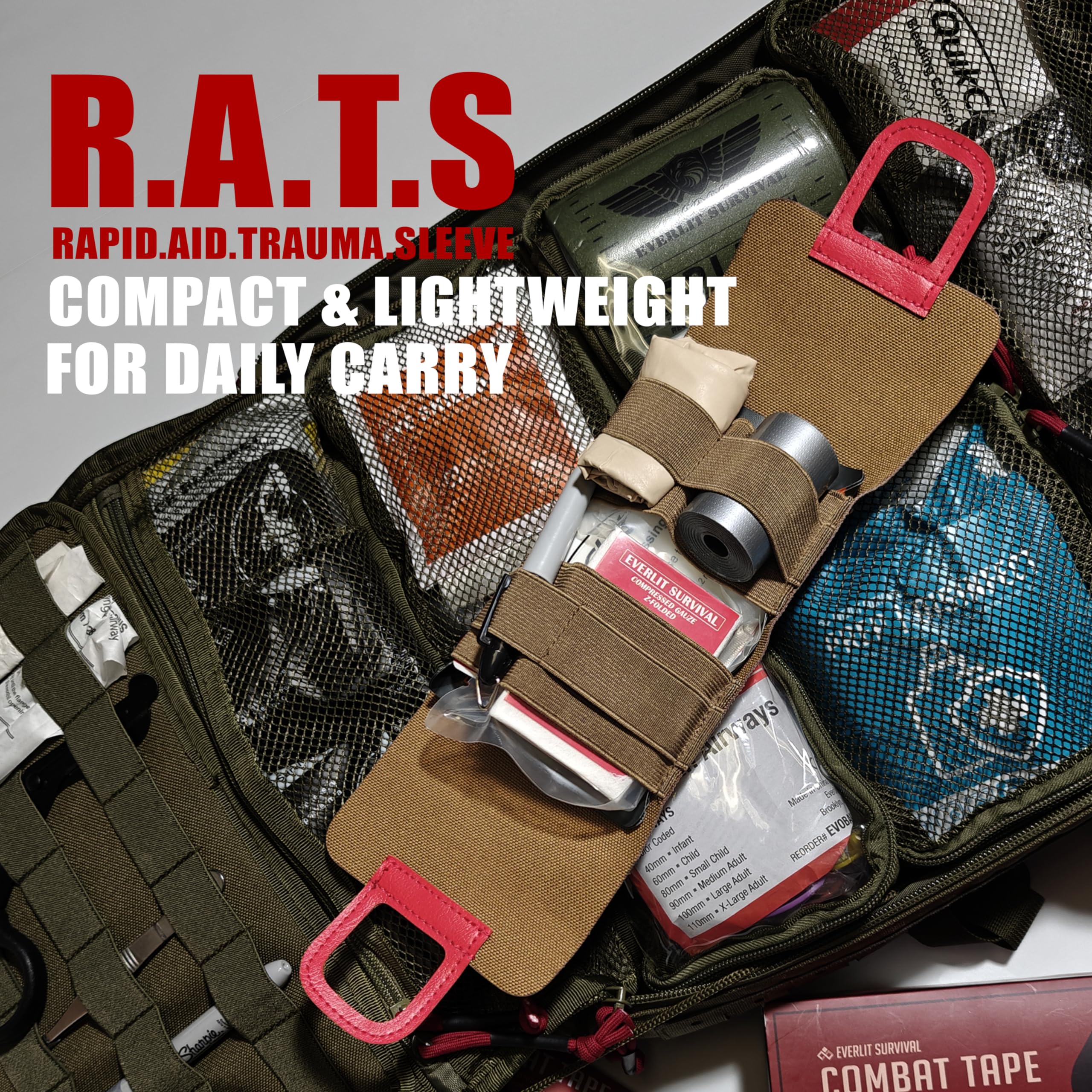Snapklik.com : EVERLIT Rapid Aid Trauma Sleeve