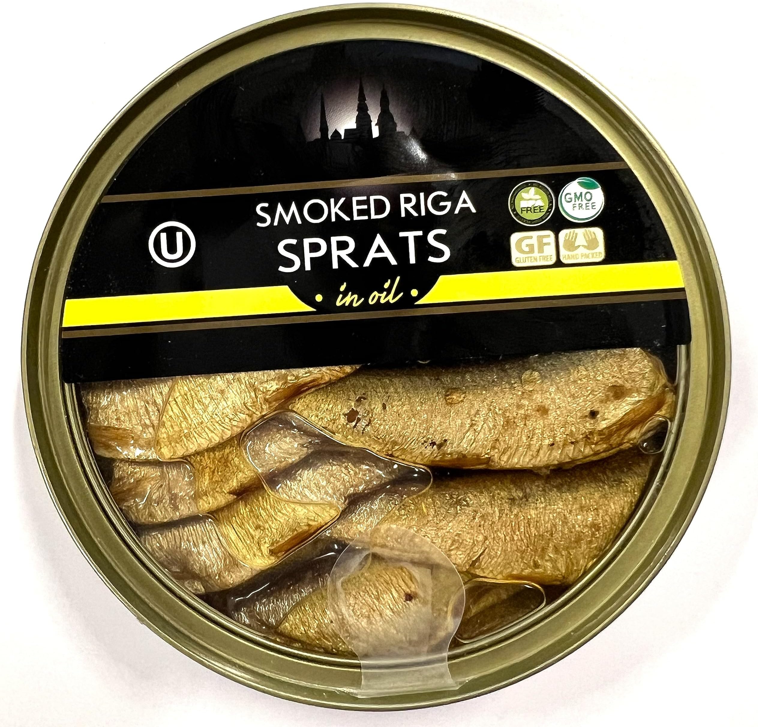 Amazon.com: Riga Gold Shproti, Sprats in Oil, 5.64 ounces (Pack 3 ...