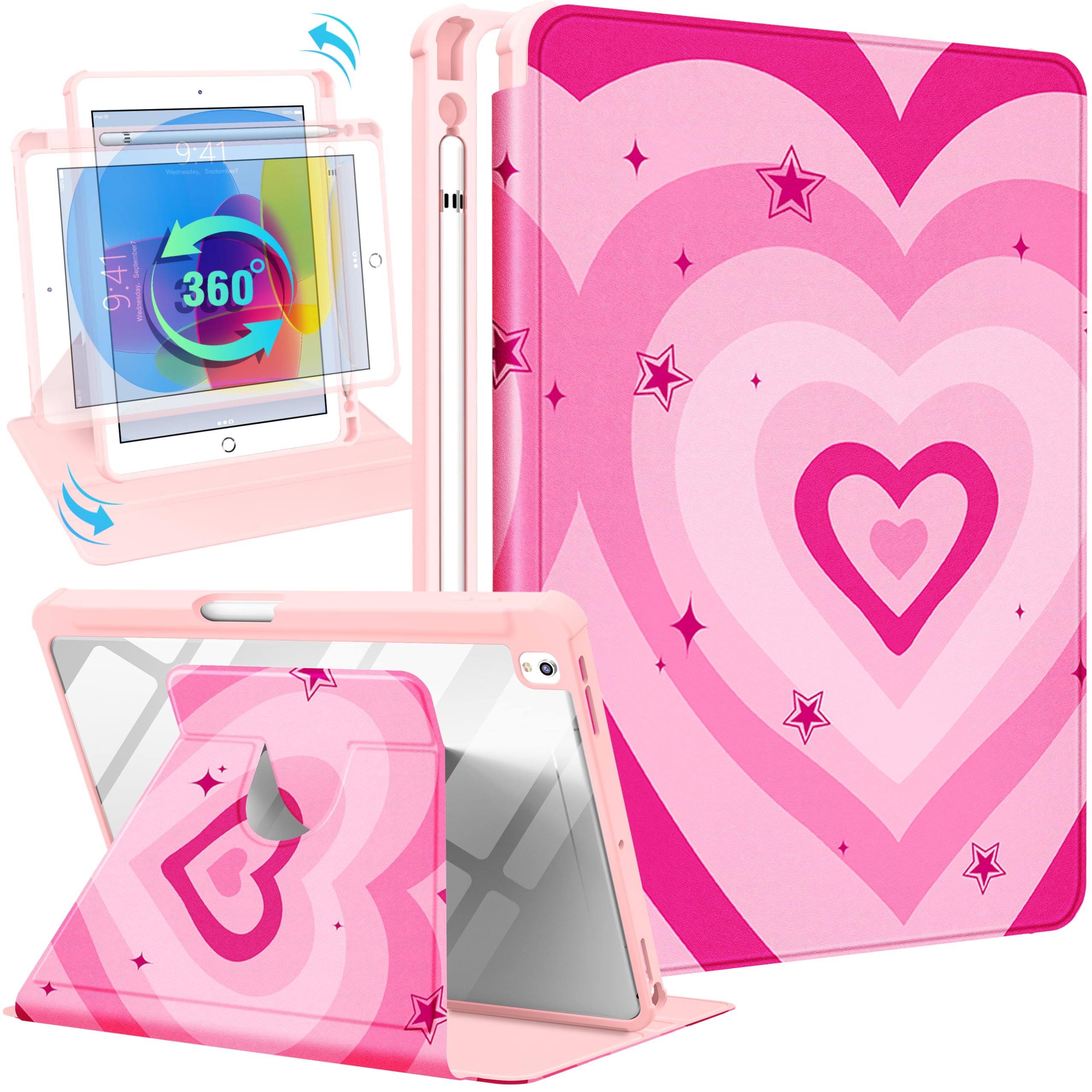 Colorful Girl Ipad MoKo Case Fit New IPad Mini 6 2021 (6th Generation