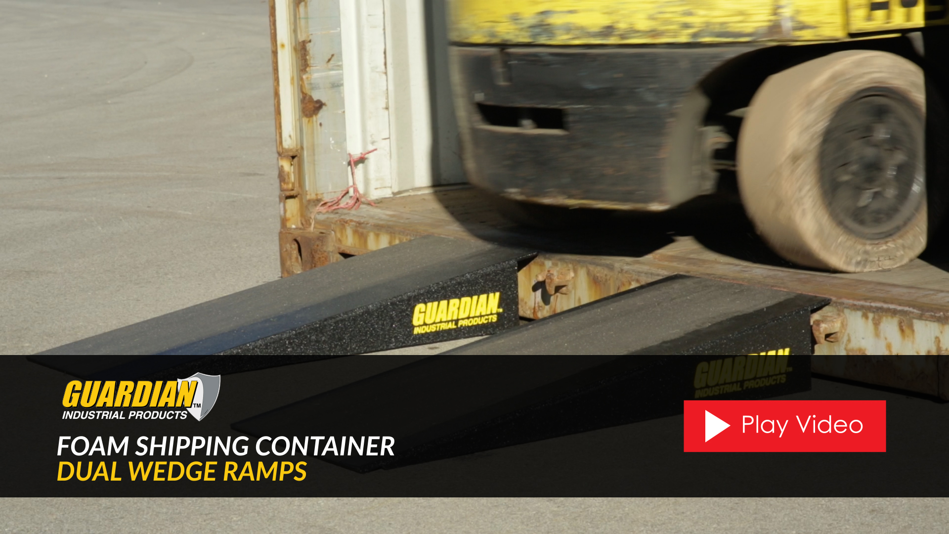 Watch Guardian Aluminum-Reinforced Foam Dual Wedge Container Ramps - 36 ...