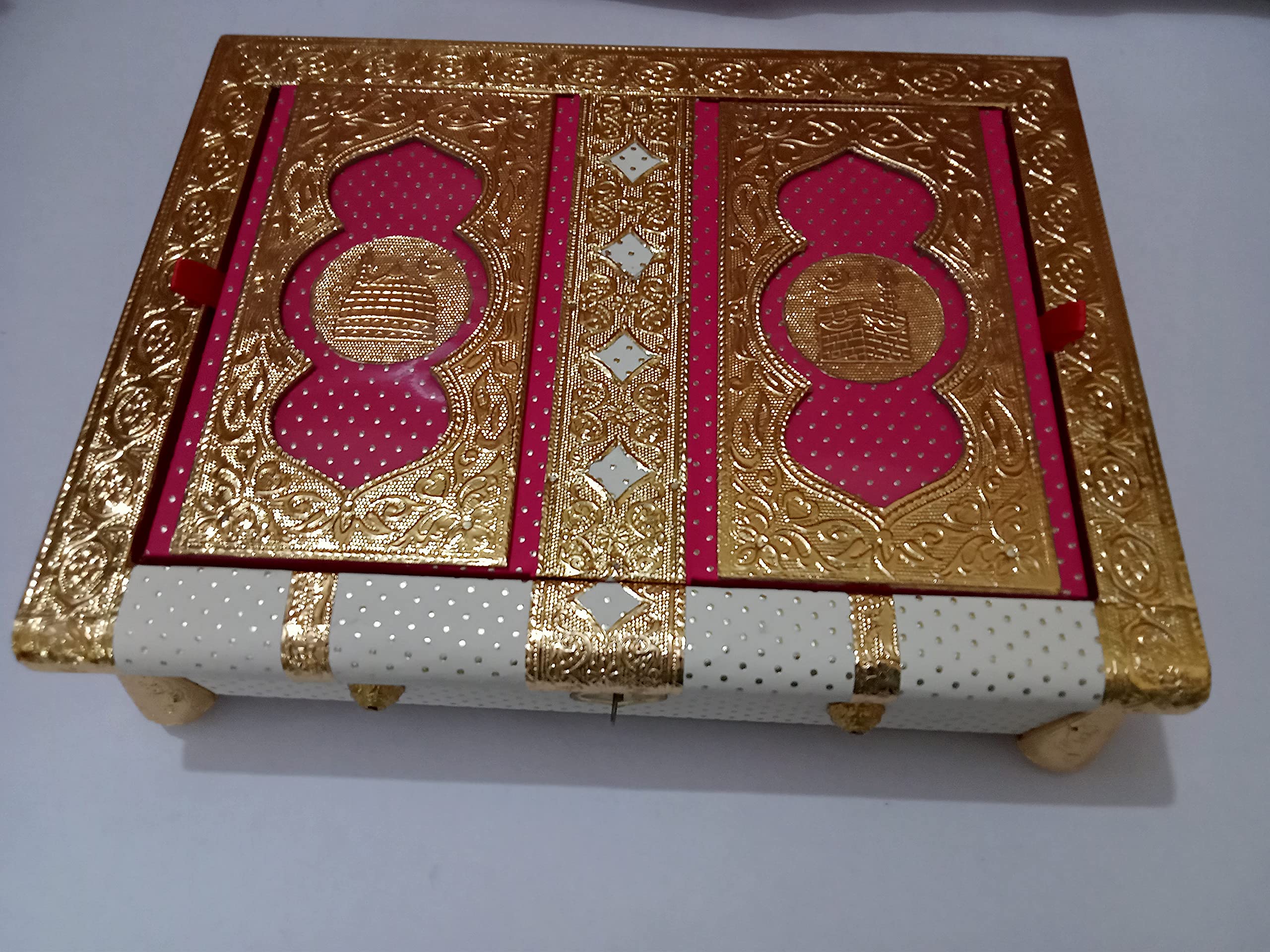 Buy Islamic Quran Kaba Box With Rehal, Makka Madina Kaba Quran Box With ...
