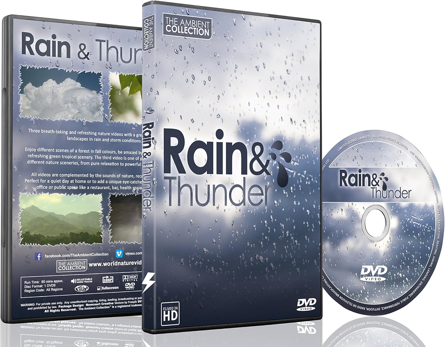 Nature DVD - Rain and Thunder - With Nature Images And Thunderstorm ...