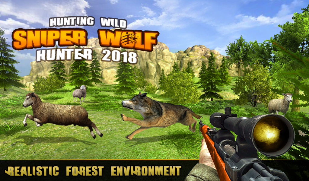Hunting Animals Sniper Gun Shooter Survival 3D: Wild Safari Wolf Hunter ...