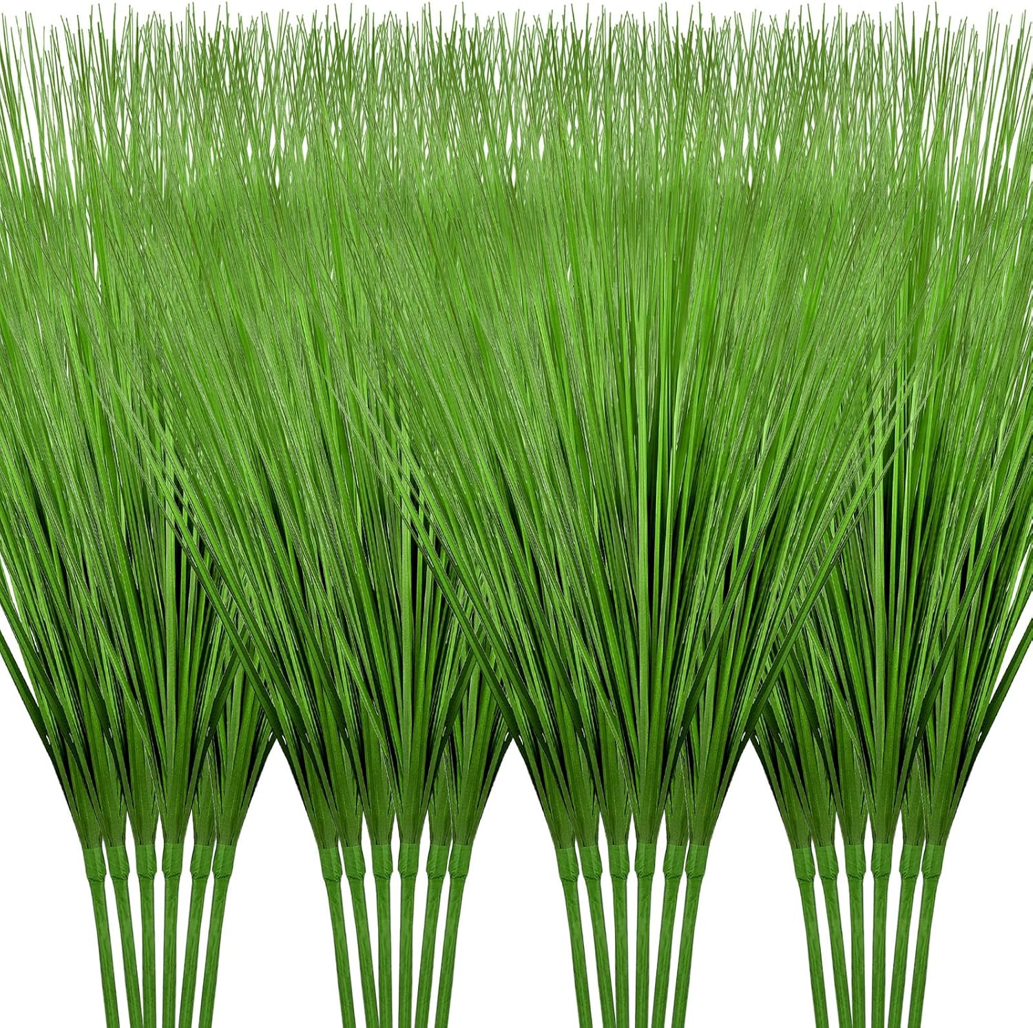 Amazon.com: Yunlly 24 Pack 27" Artificial Plants Onion Grass Faux ...