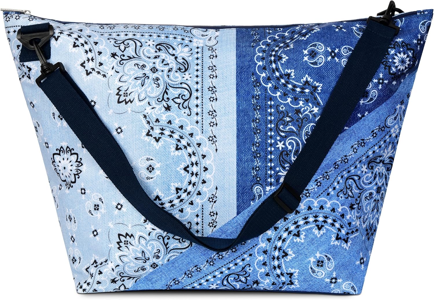 Amazon.com | iscream 23.5" x 16" Weekender Travel Tote Bag with Vibrant ...
